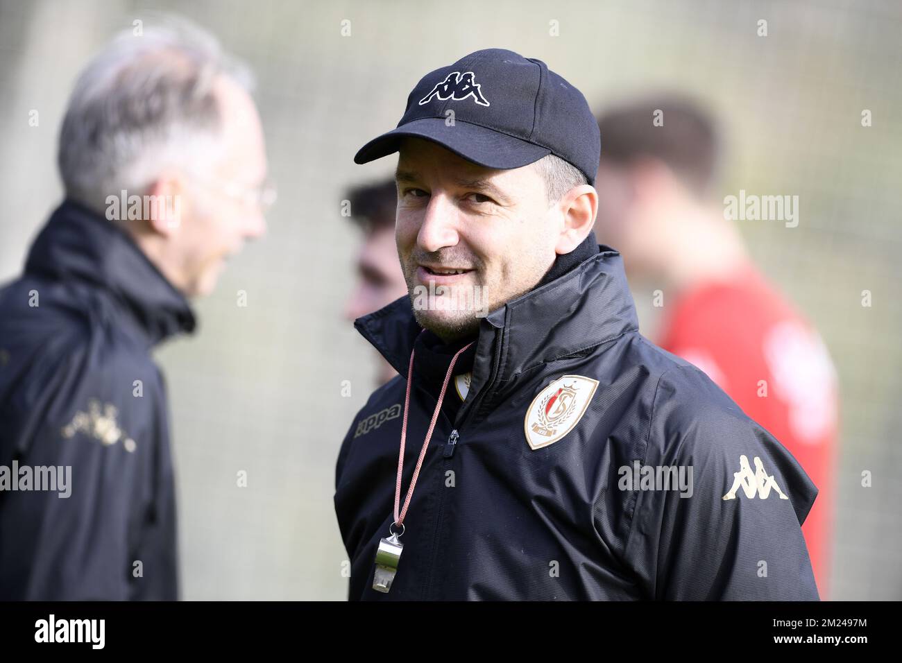 Standard's head coach Aleksandar Jankovic pictured during the first day ...