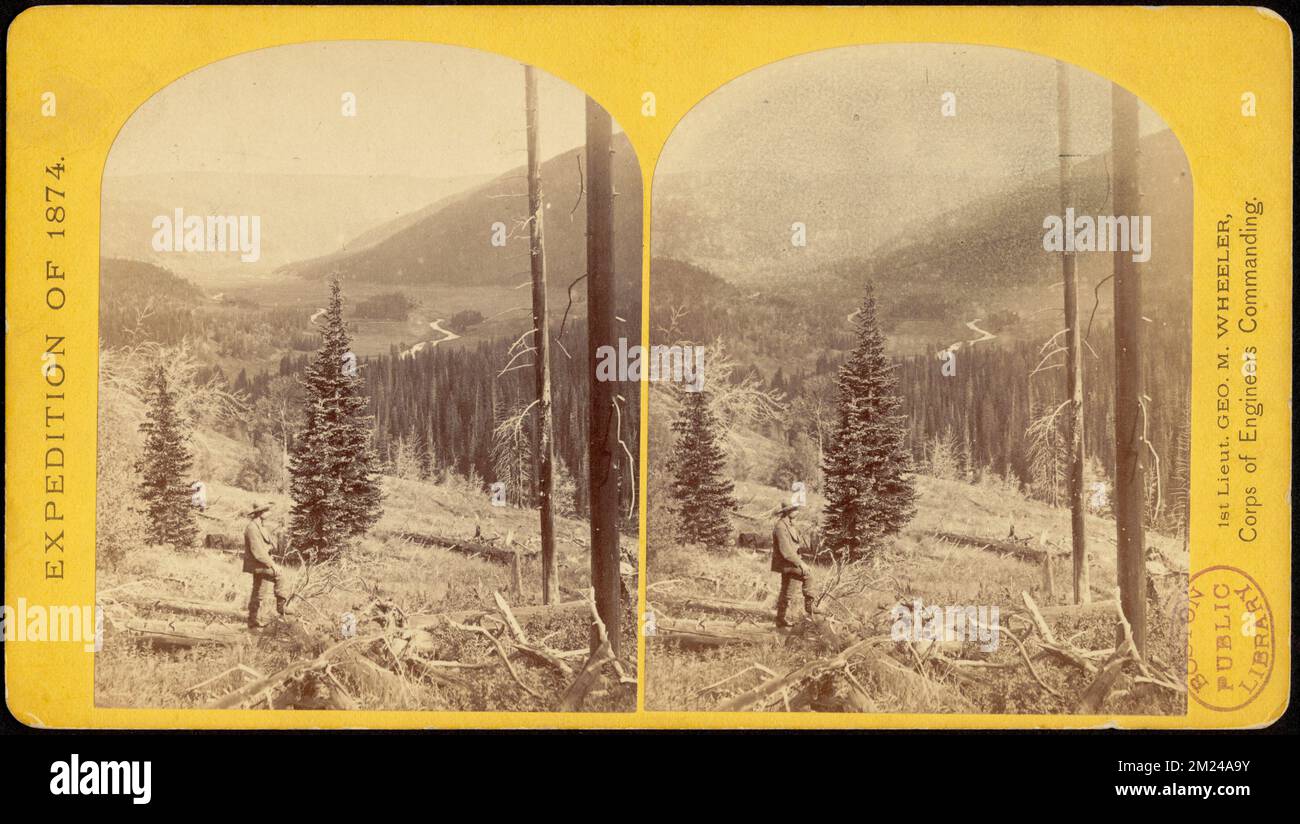Cañon, Valley of the Conejos River ,. Photographs of the American West ...