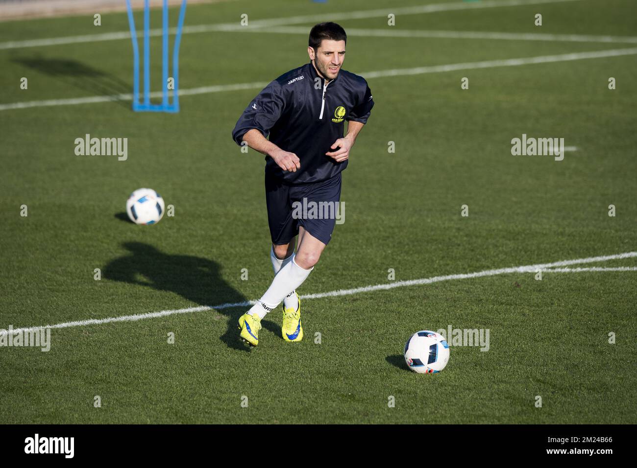 Darko Bjedov pictured in action during the fifth day of the winter ...