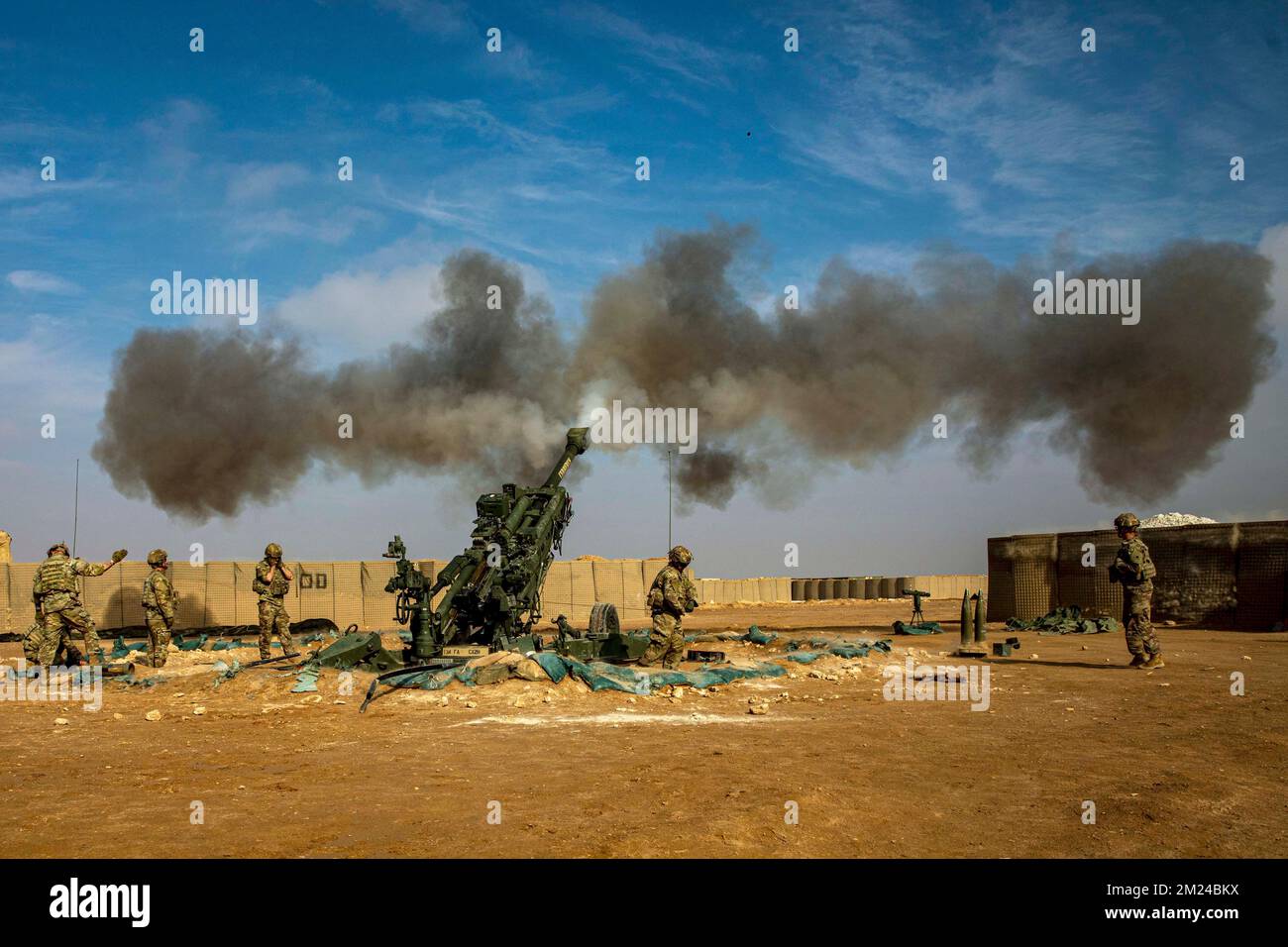 December 4, 2022 - Mission Support Center Site Cona, Syria - U.S. Army ...