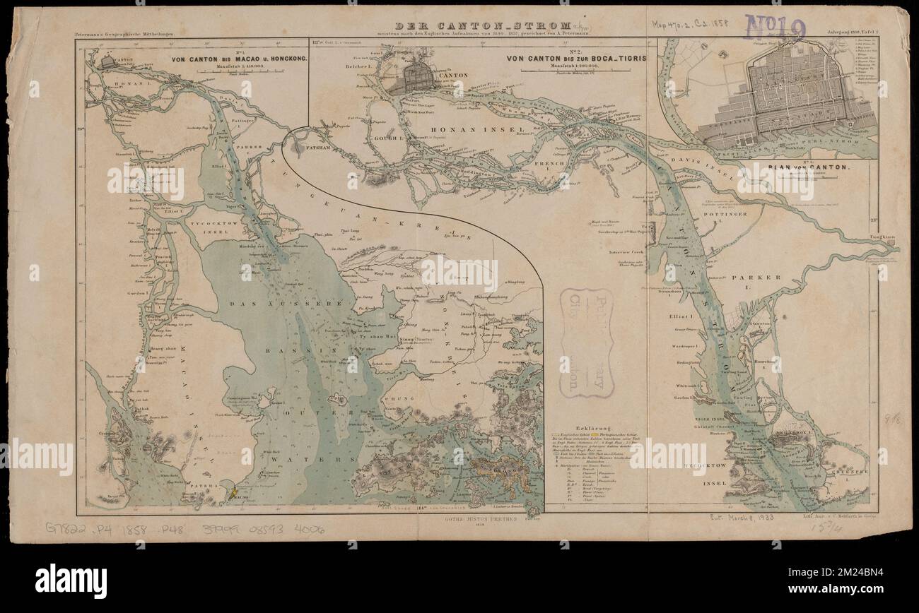Der Canton-Strom, meistens nach den englischen aufnahmen von 1840-1857 ...