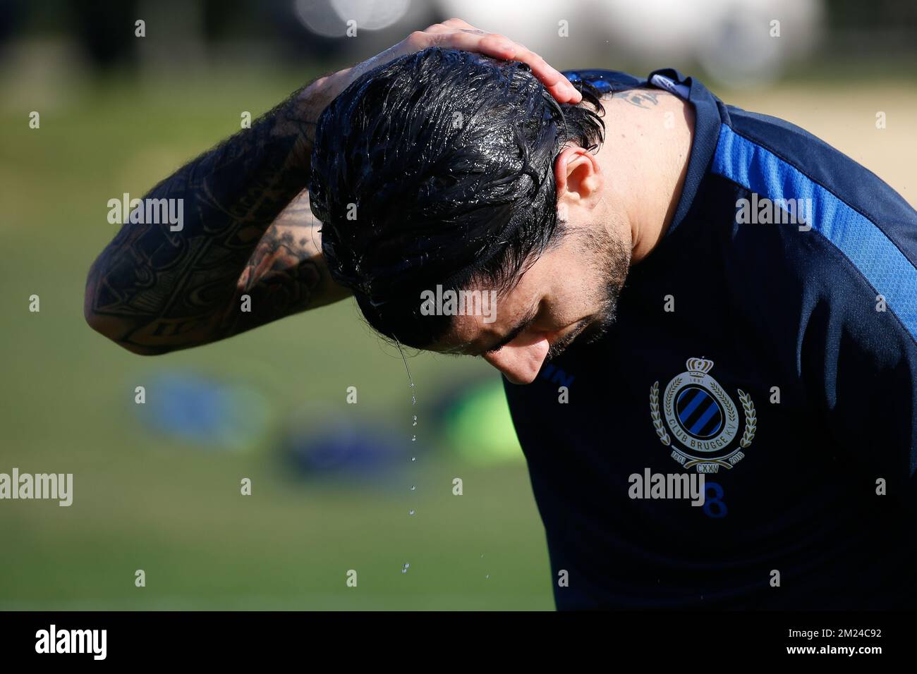 Club's Lior Refaelov pictured during the seventh day of the winter ...