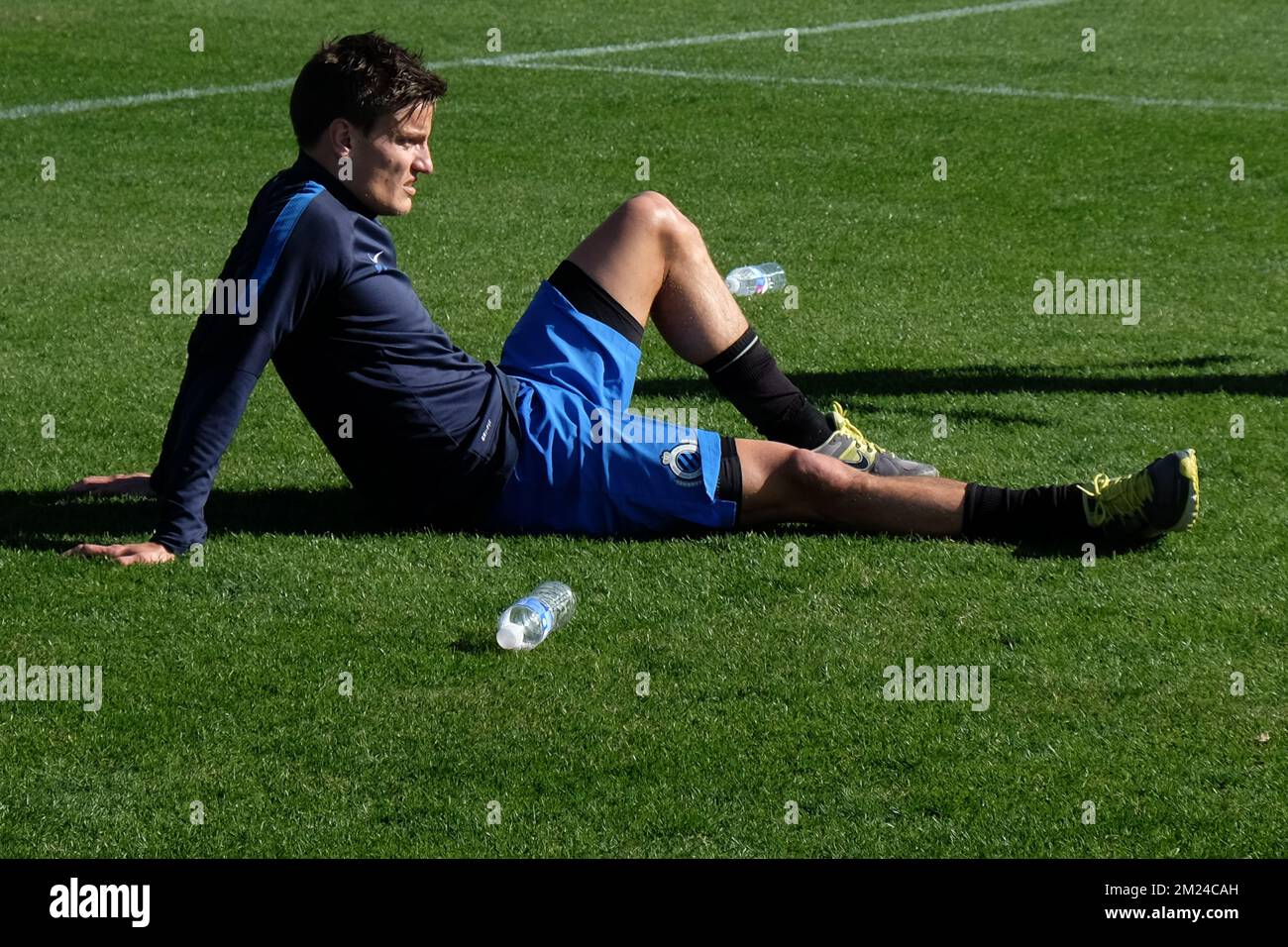 Club's Jelle Vossen pictured during the seventh day of the winter ...