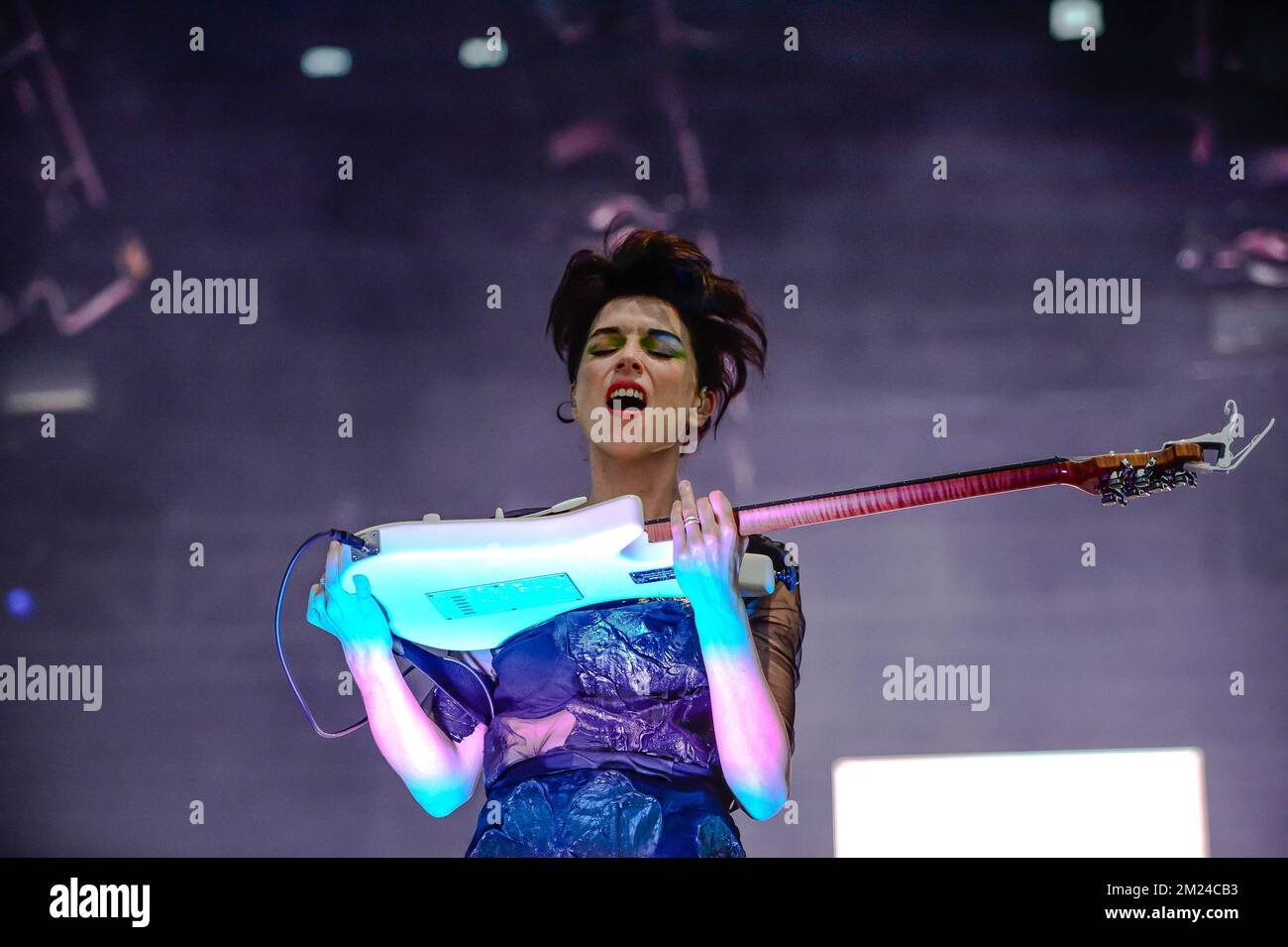 Governors Ball - St Vincent in concert Stock Photo - Alamy