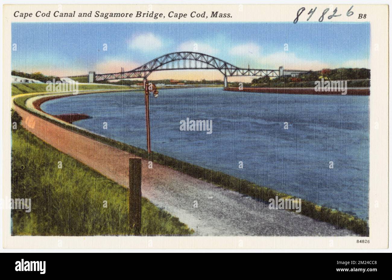 Cape Cod Canal and Sagamore Bridge, Cape Cod, Mass. , Bridges, Canals ...