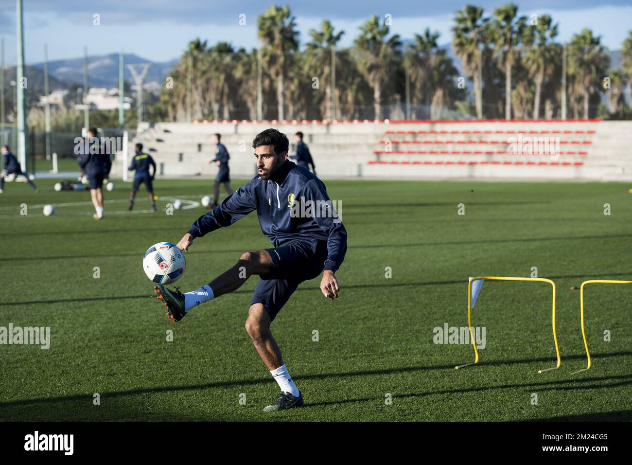 Gent's Ofir Davidzada pictured in action during the seventh day of the ...