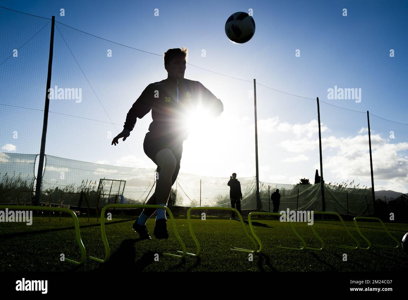 Gent's Thomas Foket pictured in action during the seventh day of the ...