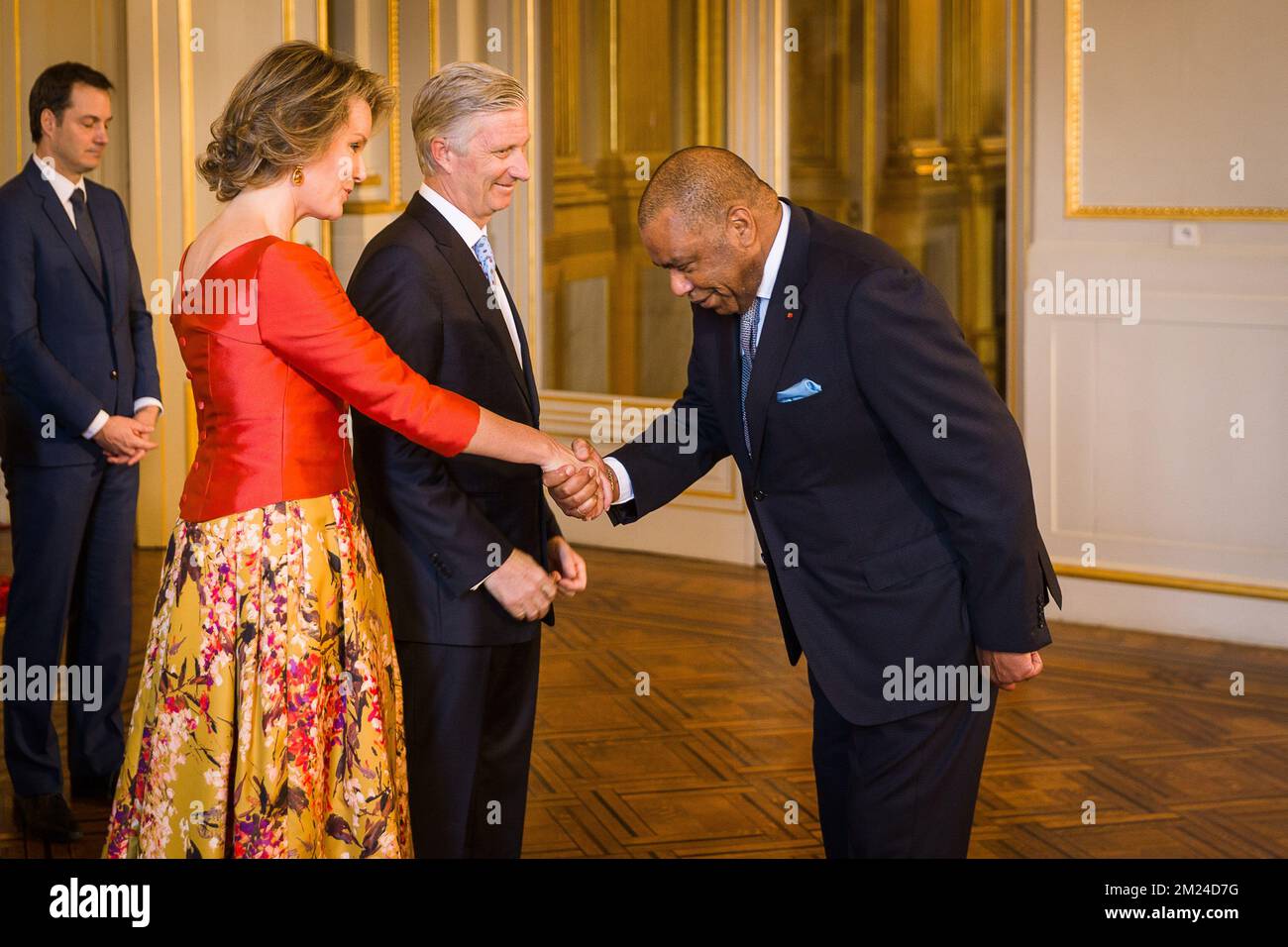 M. Samuel Otsile Outlule, ambassador of Botswana pictured during a New ...