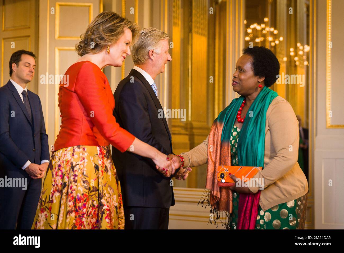 Grace Musonda Mutale Kabwe, ambassador of Zambie pictured during a New ...