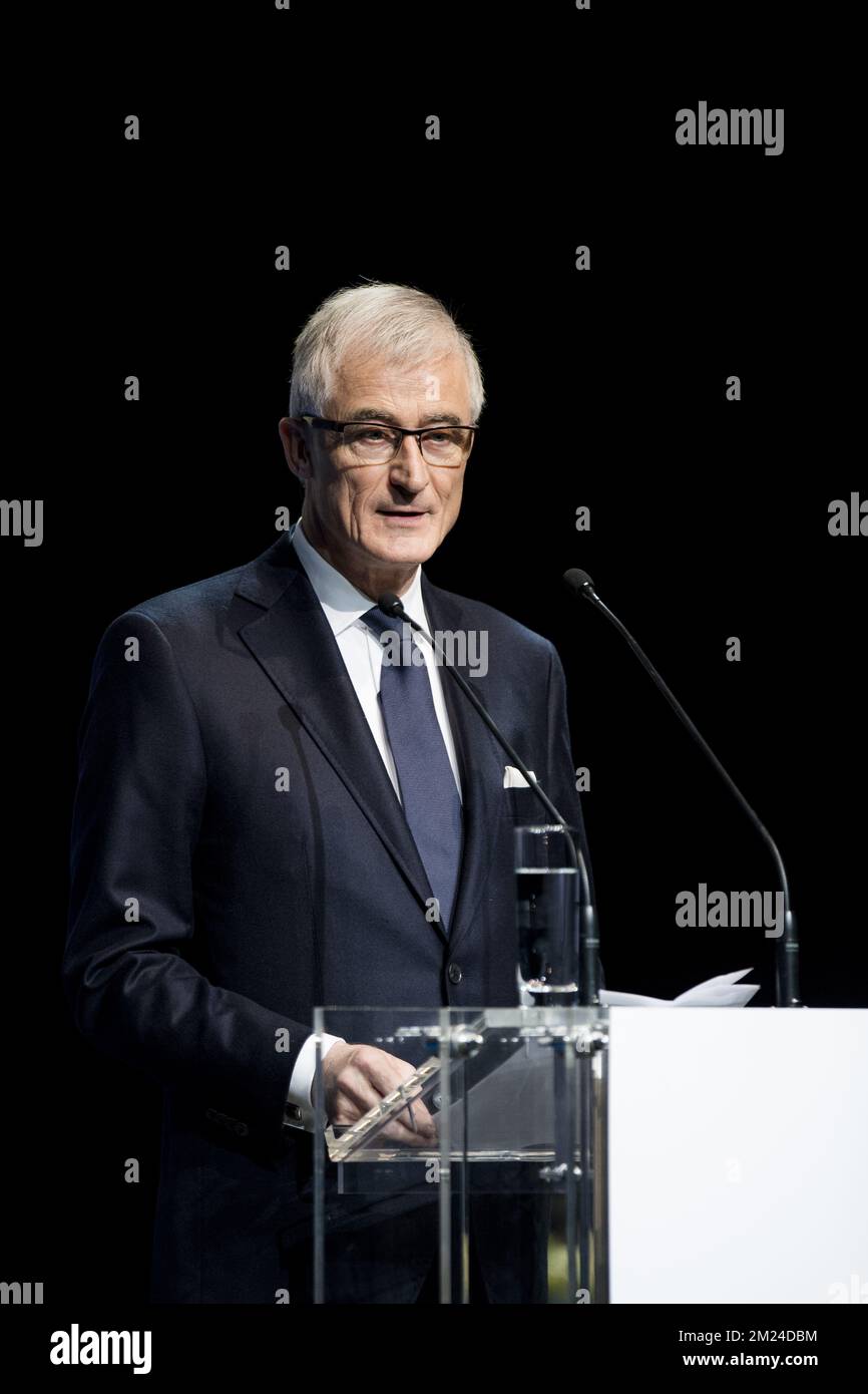 Flemish Minister-President Geert Bourgeois pictured during the Doctor ...