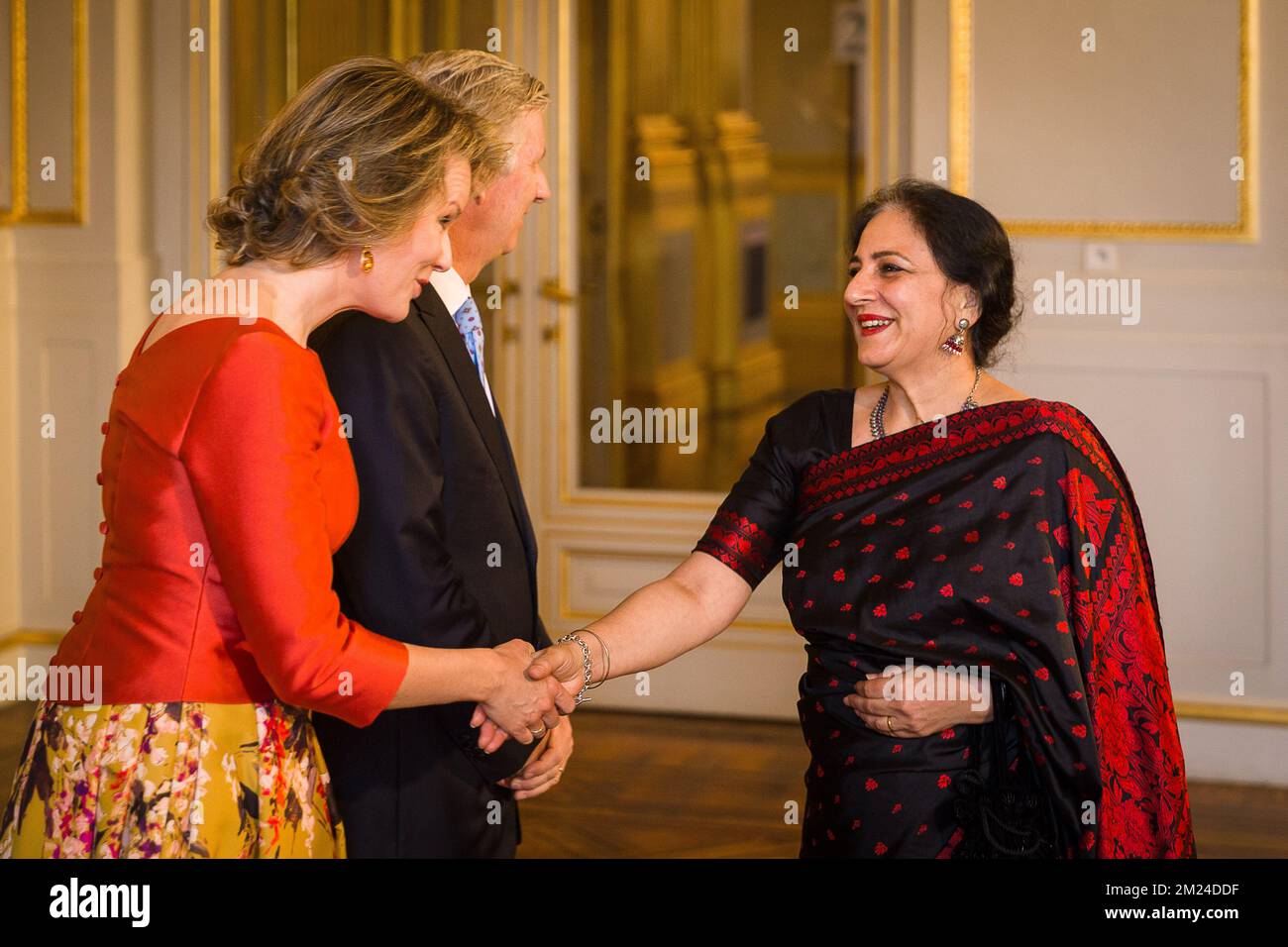 Manjeev Singh Puri, ambassador of India pictured during a New Year's ...