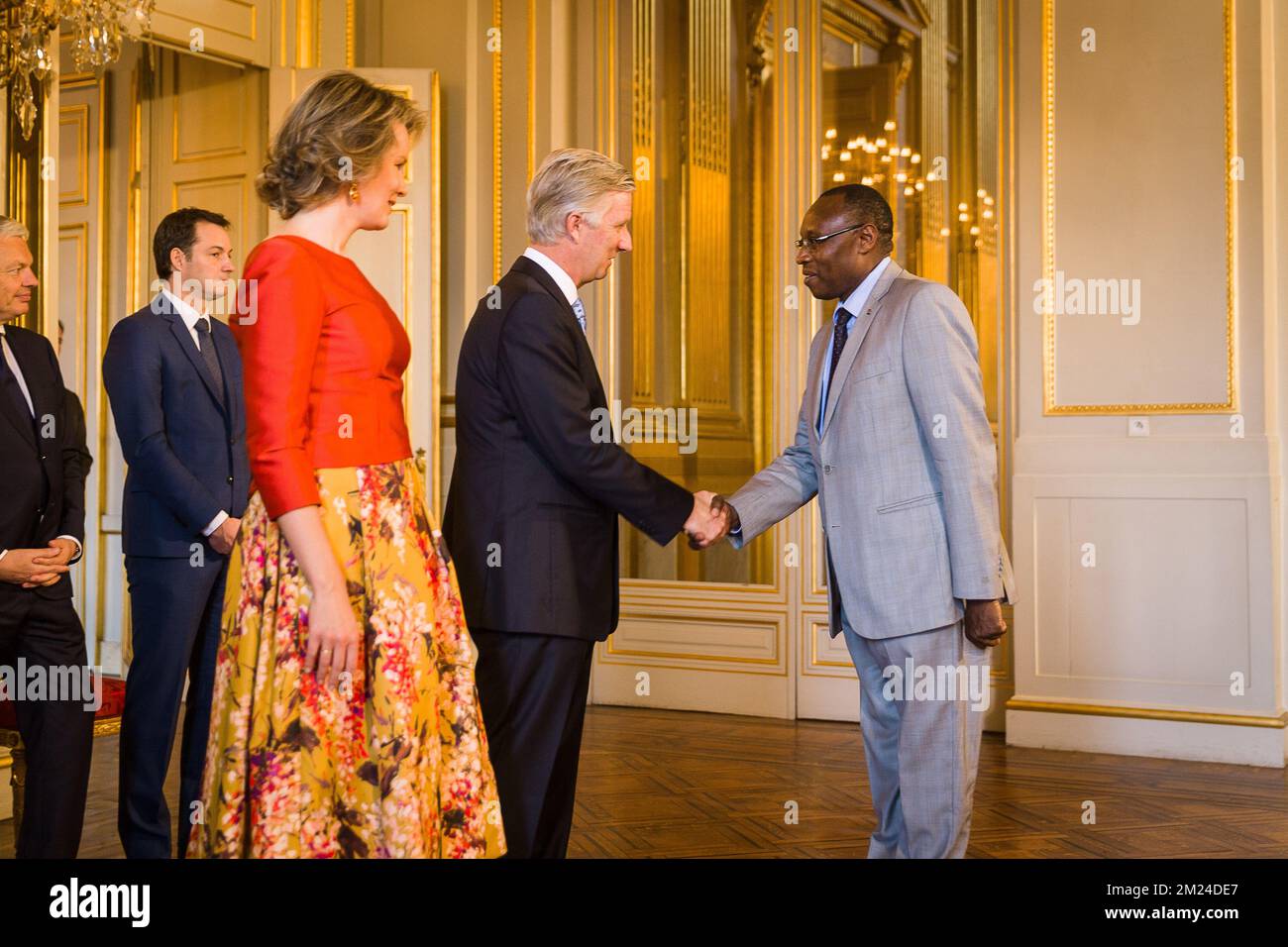 Johnson Mwangi Weru, ambassador of Kenya pictured during a New Year's ...