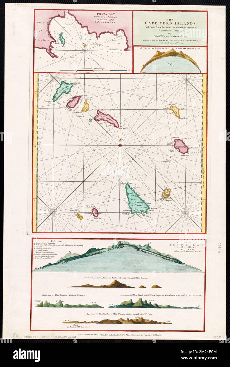 Maps of cape verde hi-res stock photography and images - Alamy