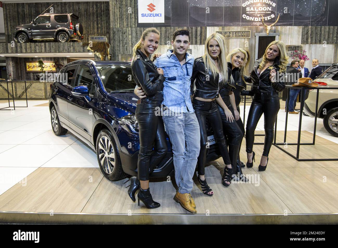 Suzuki Stand pictured during the opening of the 95th edition of the ...