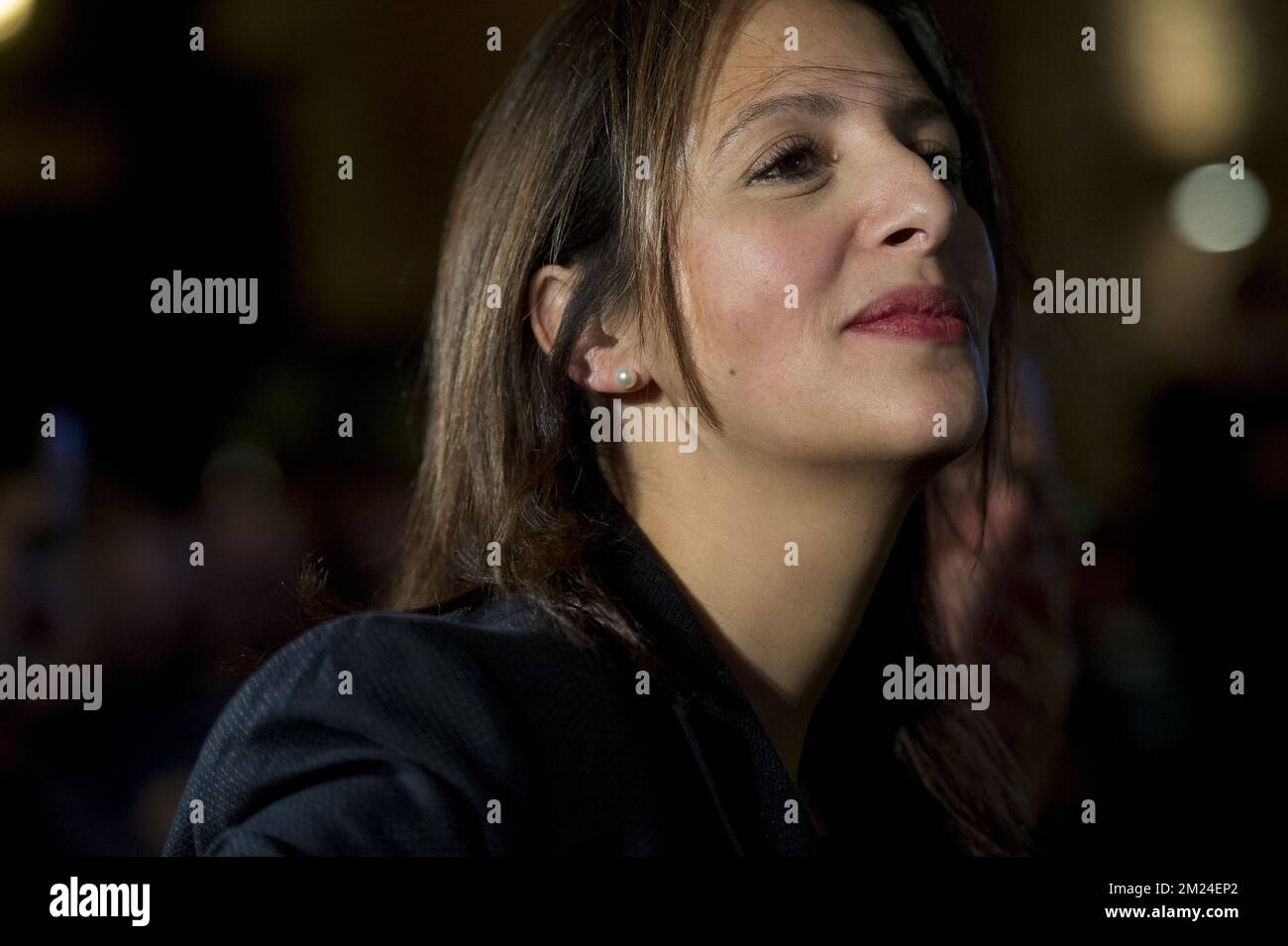 Ecolo co-chairwoman Zakia Khattabi pictured during the new year's ...