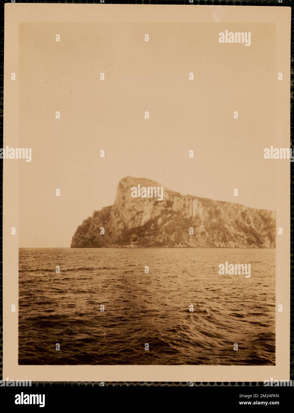 Capri - Tiberias' [i.e. Tiberius'] villa , Archaeological sites ...