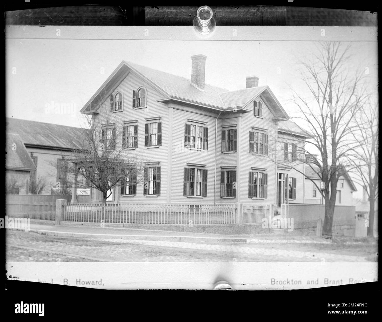 Capt. Benjamin Clark residence , Houses, Brockton Public Library ...
