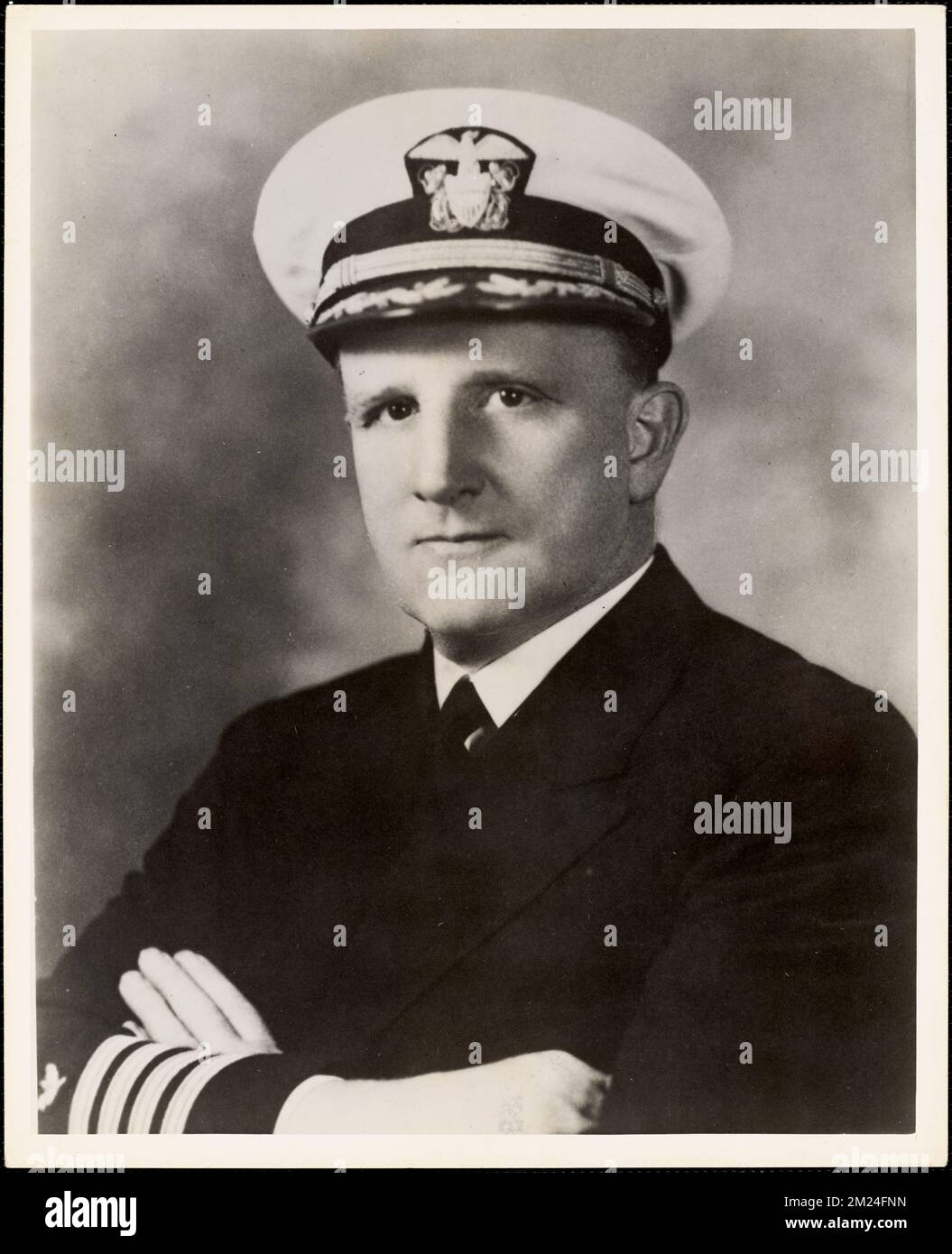 Capt. Charles L. Brand (CC) USN, Manager NYBos , Military personnel ...