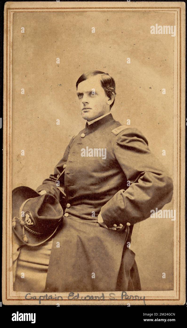 Captain Edward S. Perry , Military officers, Carte de Visite Collection ...