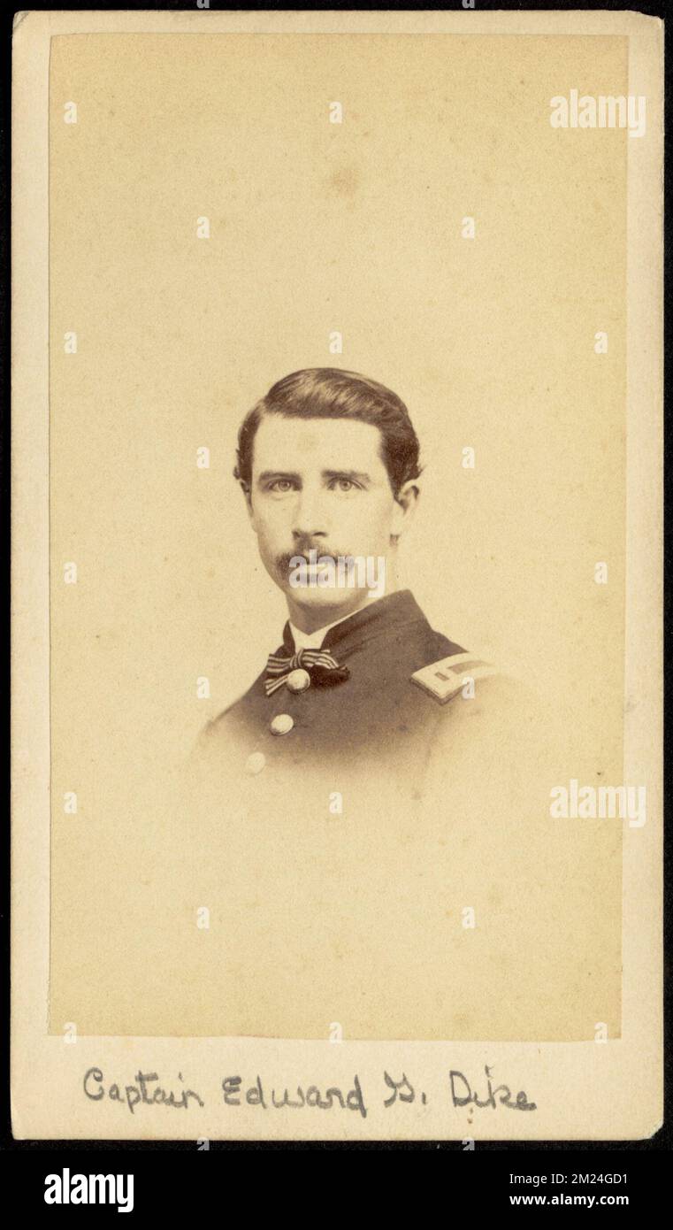 Captain Edward G. Dike , Military officers, Carte de Visite Collection ...