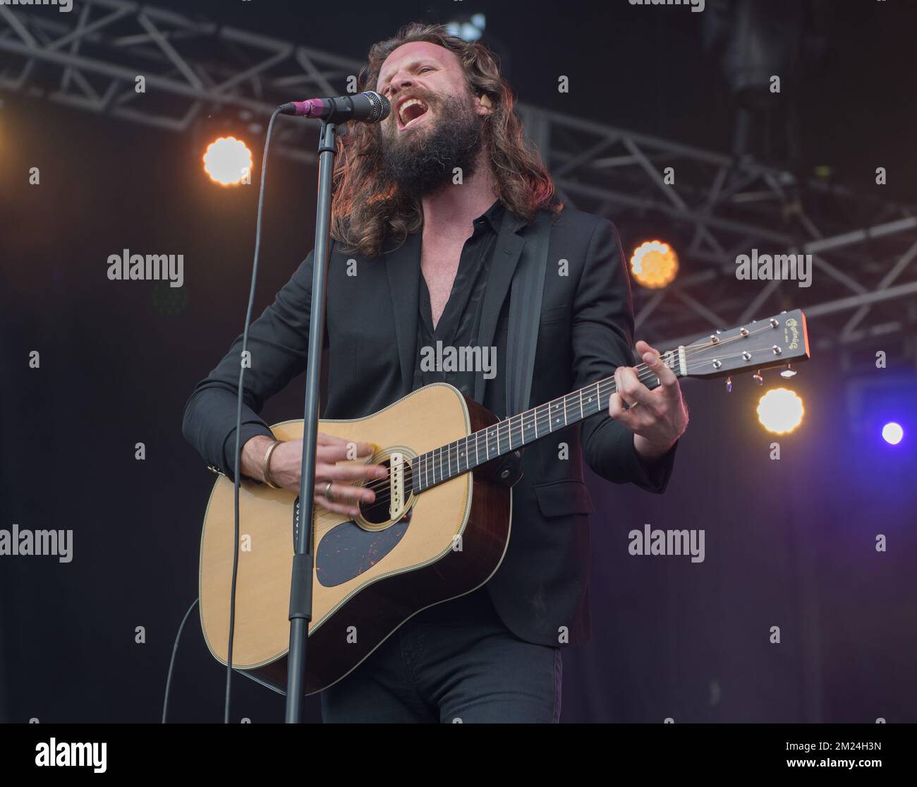 Governors Ball - Father John Misty in concert Stock Photo - Alamy