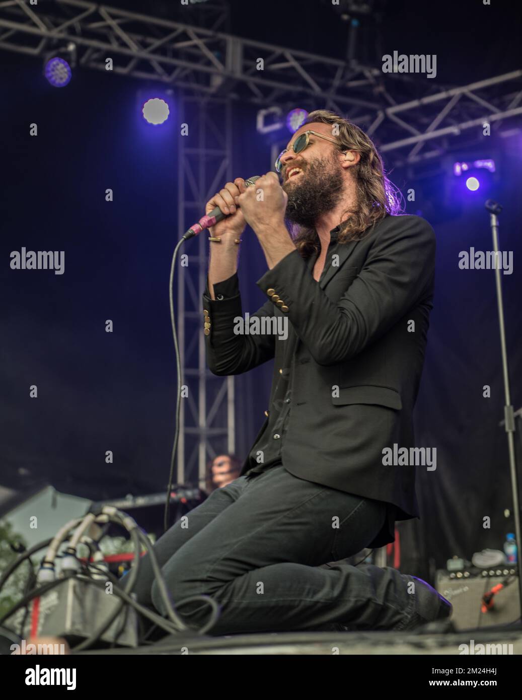 Governors Ball - Father John Misty in concert Stock Photo - Alamy