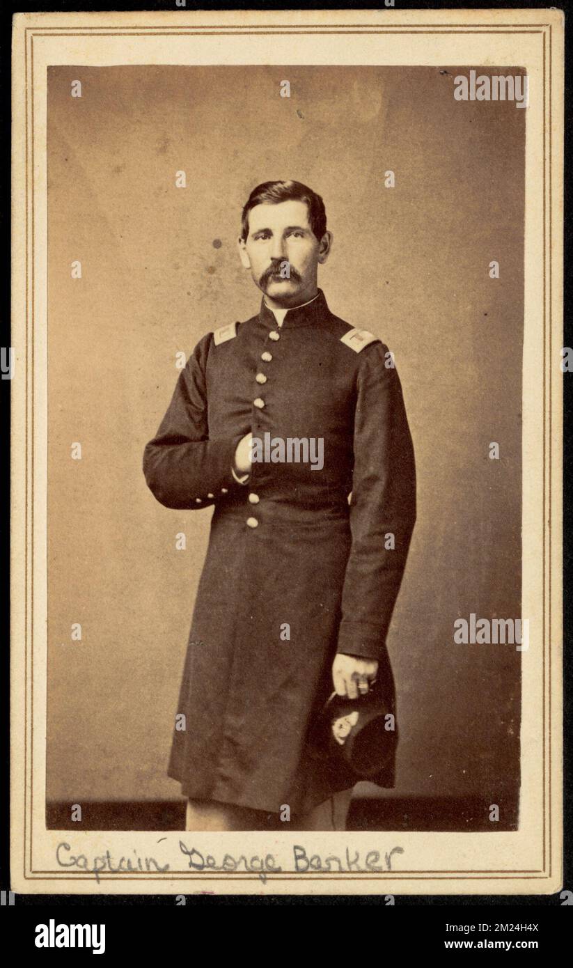 Captain George Barker , Military officers, Carte de Visite Collection ...