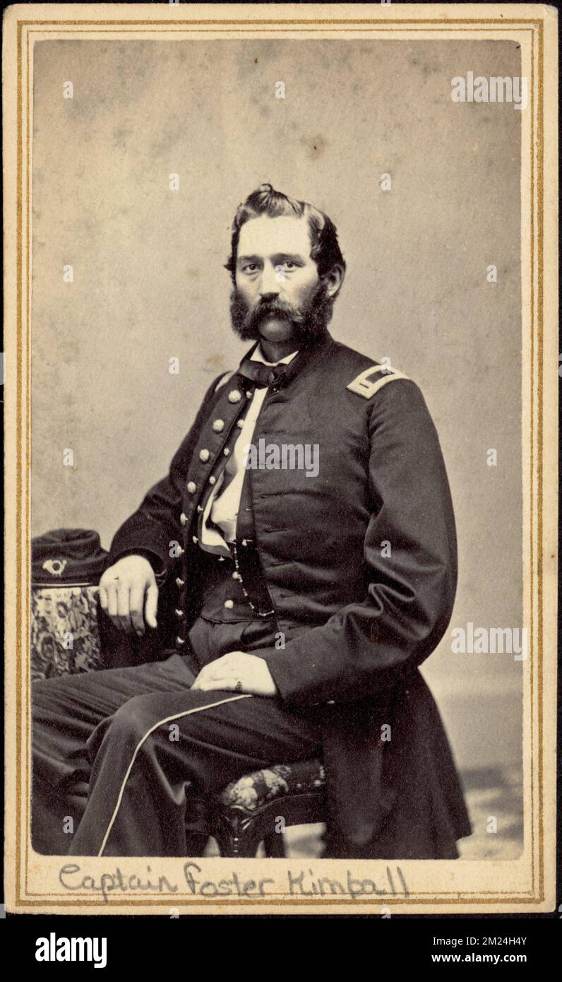 Captain Forster Kimball , Military officers, Carte de Visite Collection ...
