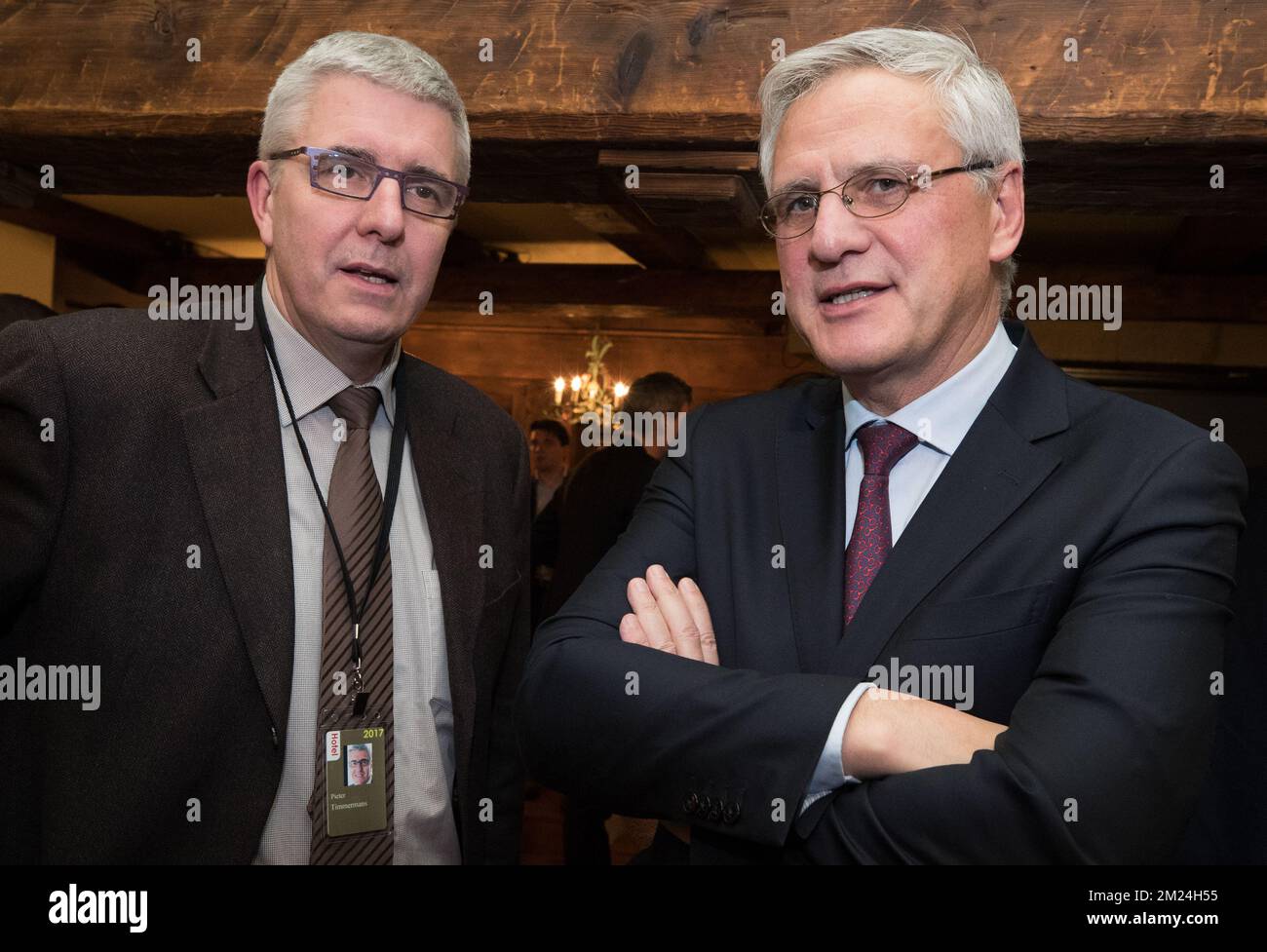 FEB-VBO CEO Pieter Timmermans and Vice-Prime Minister and Minister of ...