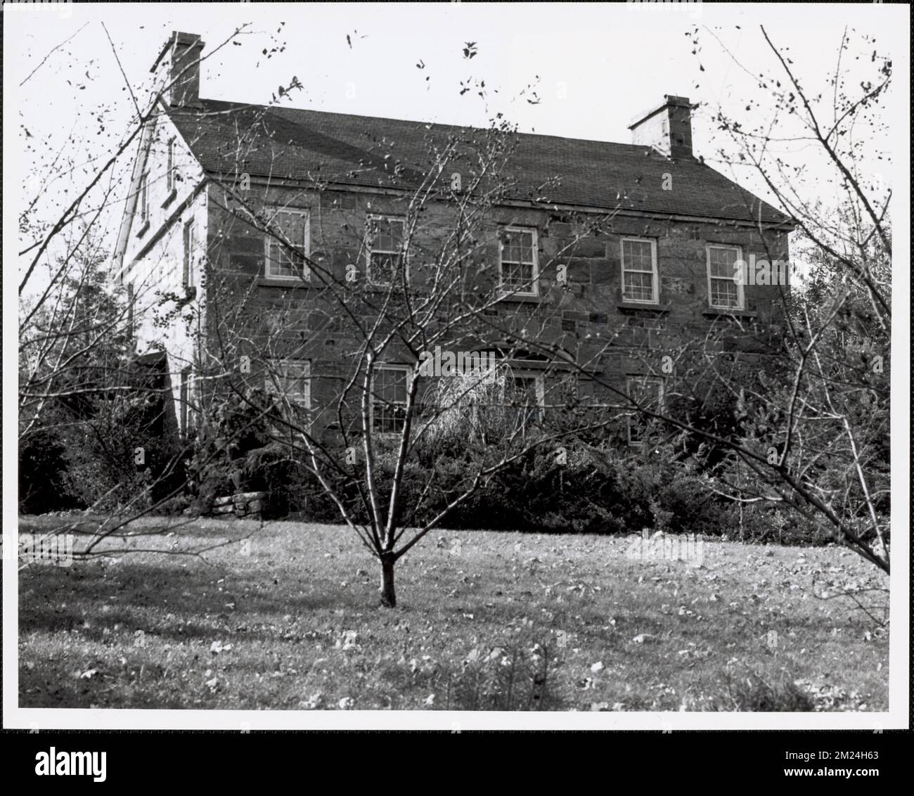Captain Phillip Eames House, 1843 , Houses. Messenger Collection Stock ...