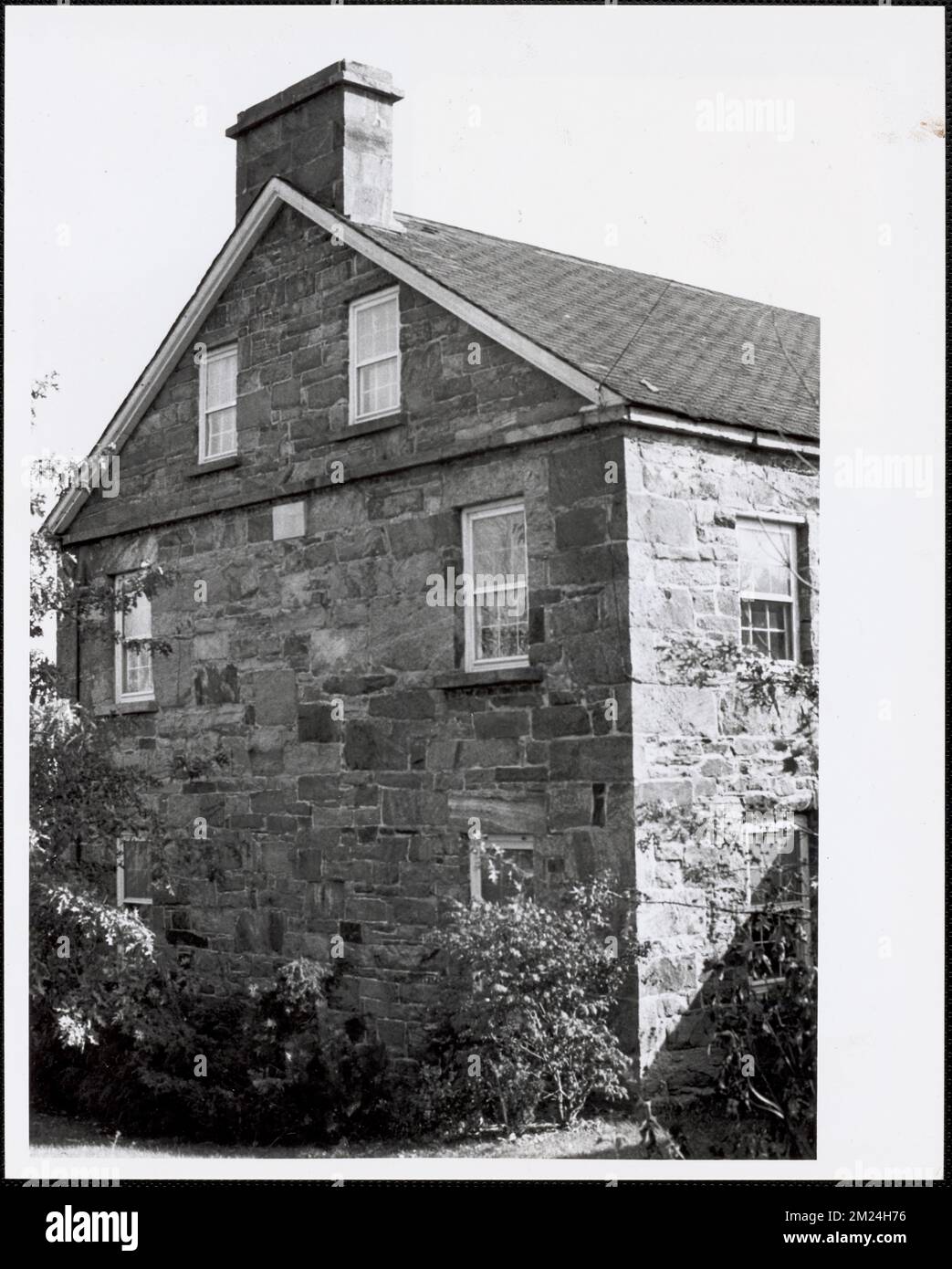 Captain Phillip Eames House, 1843 , Houses. Messenger Collection Stock ...