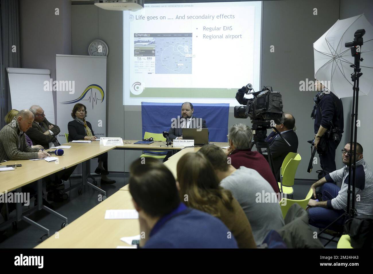 General Director Christian Decoster (3L), Doctor Nedret Emiroglu of WHO ...