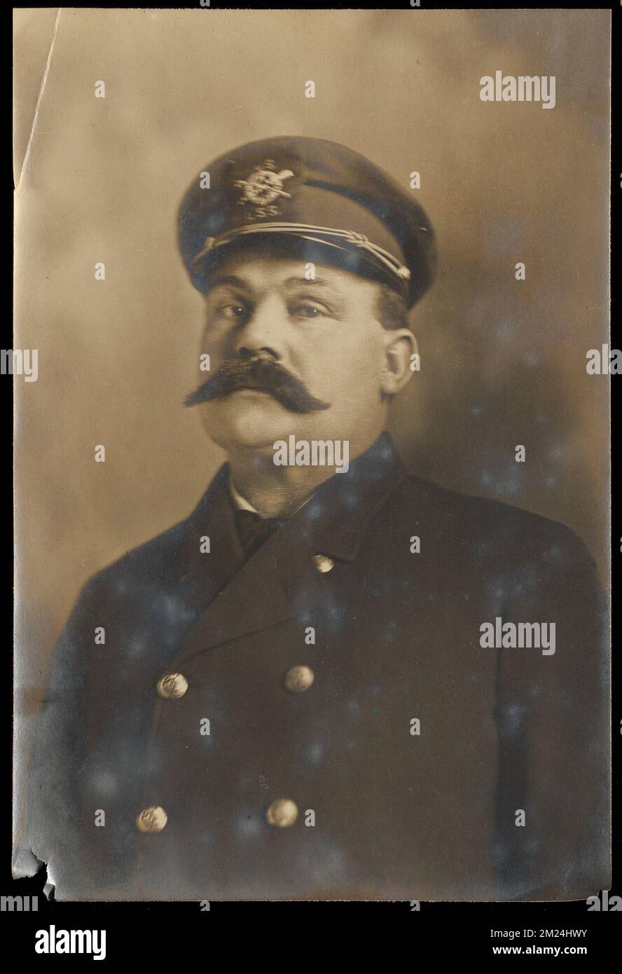 Captain William Walker, Glen Haven, Michigan , Ship captains Stock ...