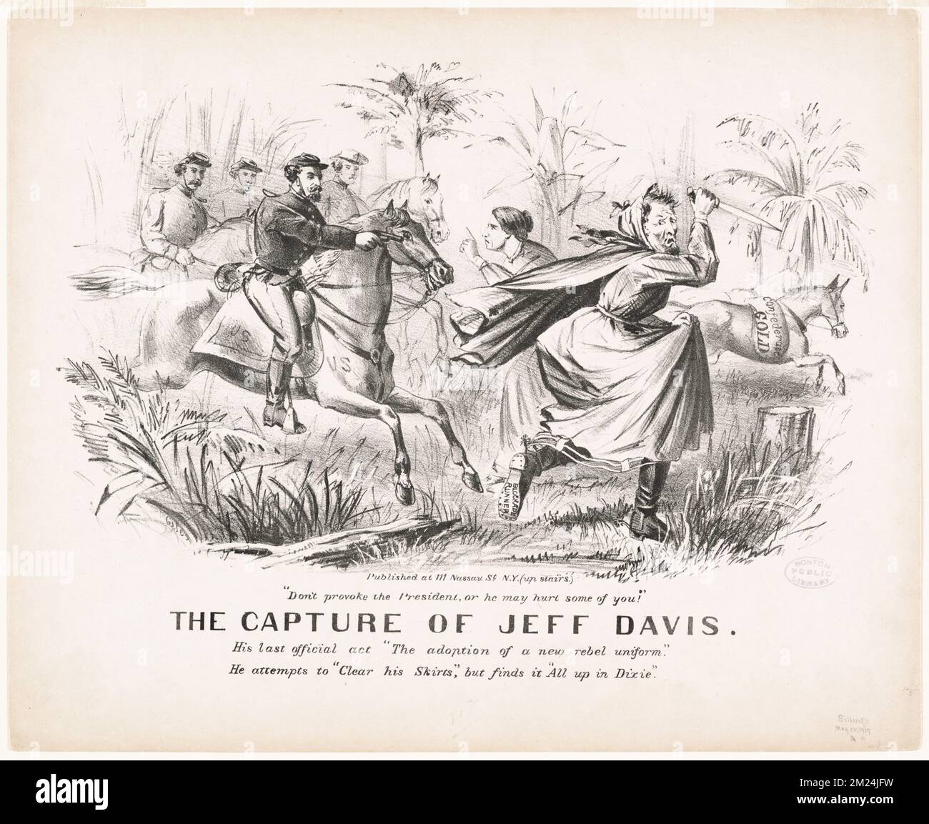 The capture of Jeff Davis , Chasing, Presidents, Cross dressing ...