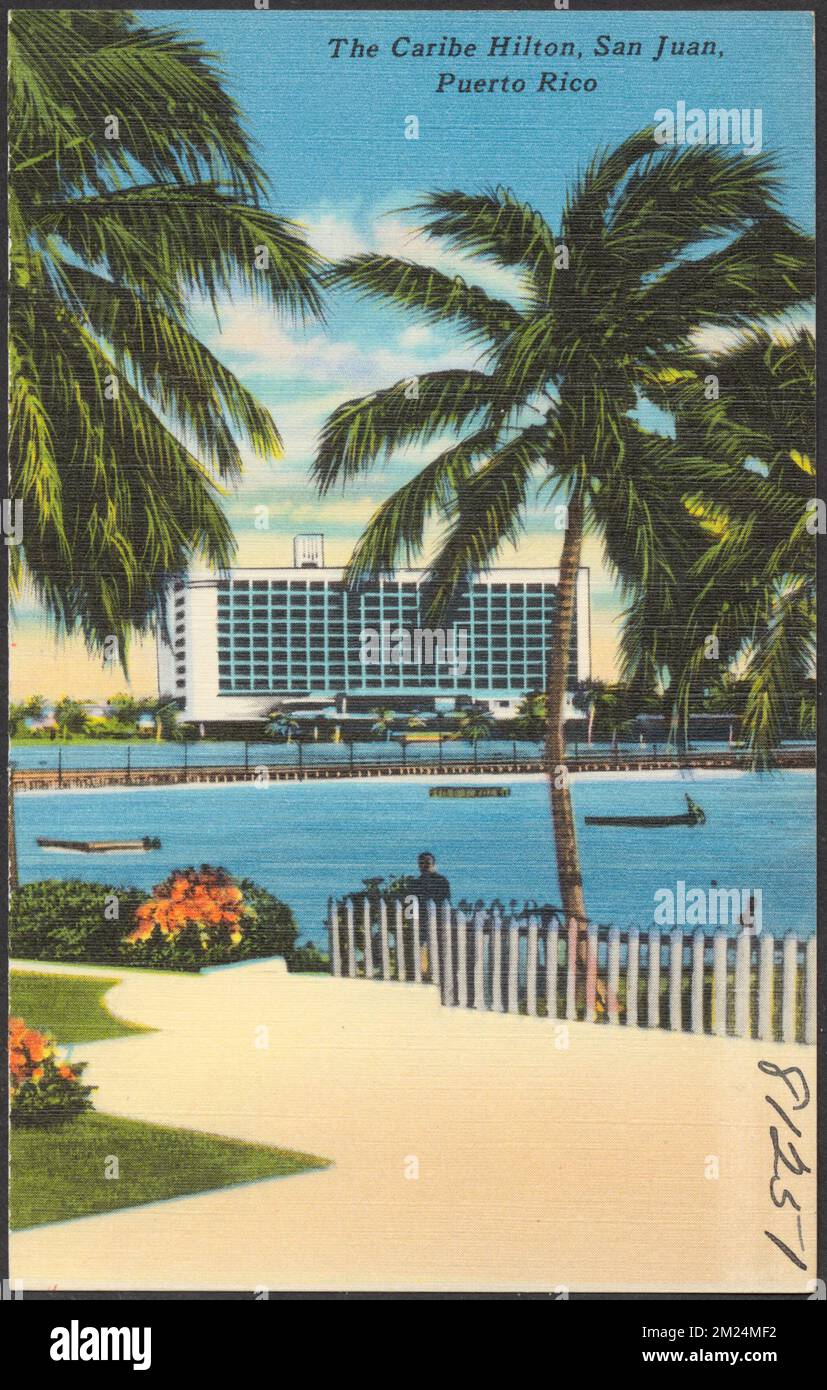 The Caribe Hilton, San Juan, Puerto Rico , Hotels, Oceans, Tichnor ...