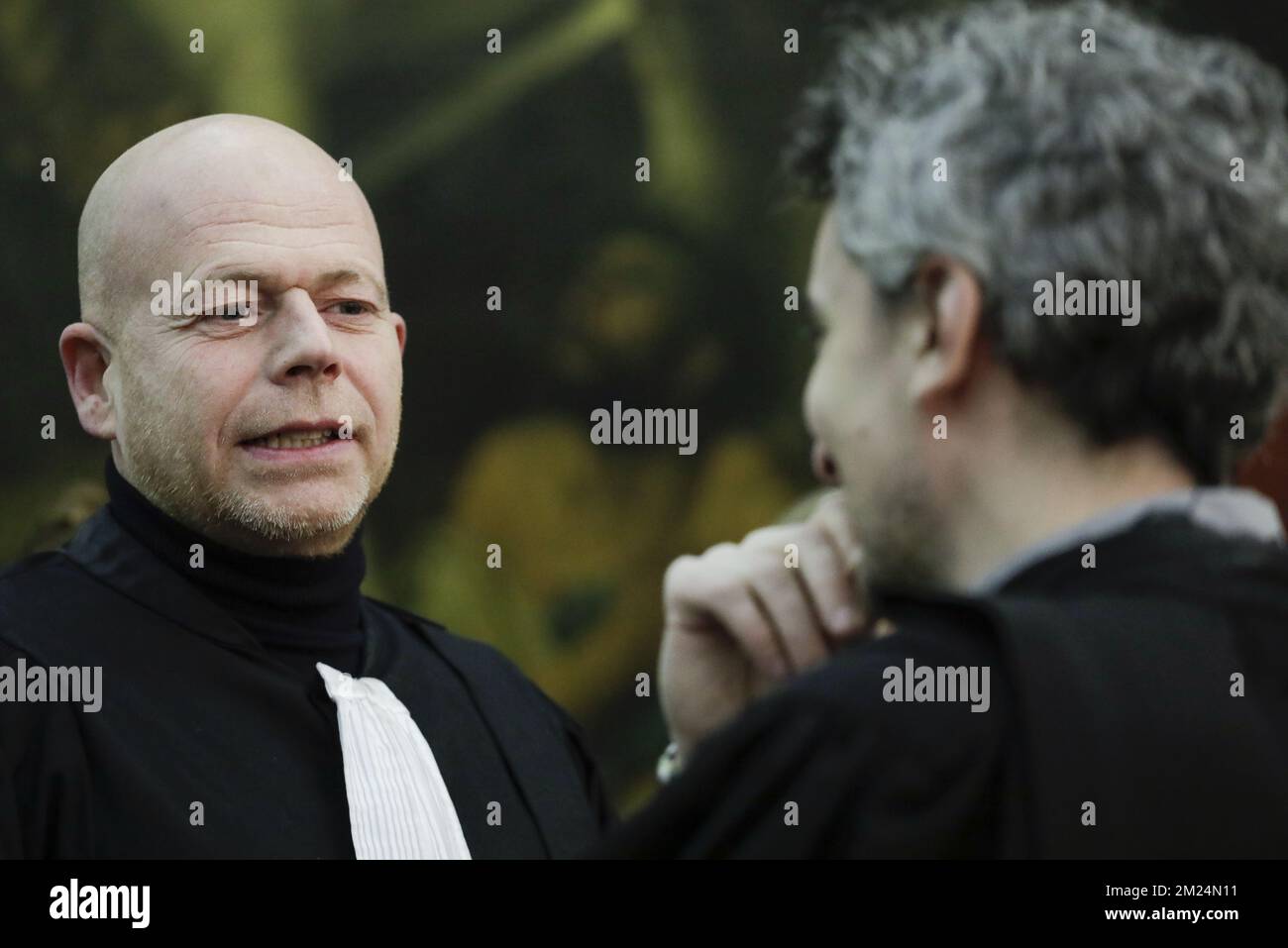 Lawyer Sven Mary pictured during the first session in the case of the ...