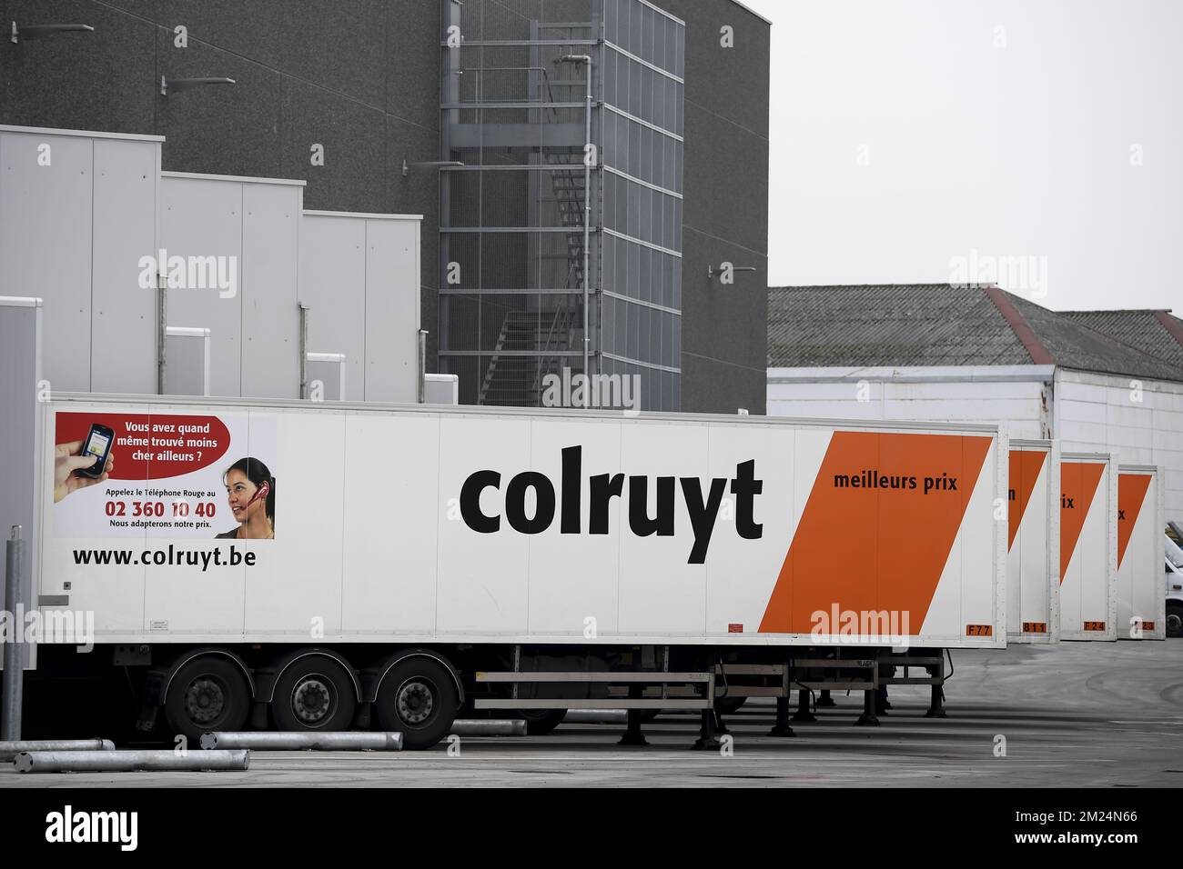 Colruyt truck hi-res stock photography and images - Alamy