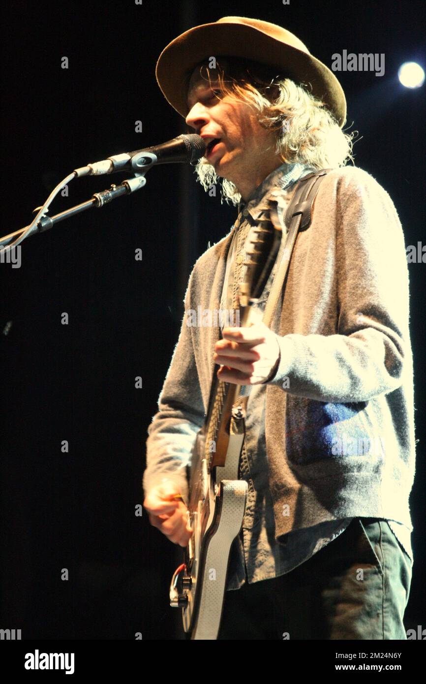 Governors Ball - Beck in concert Stock Photo - Alamy