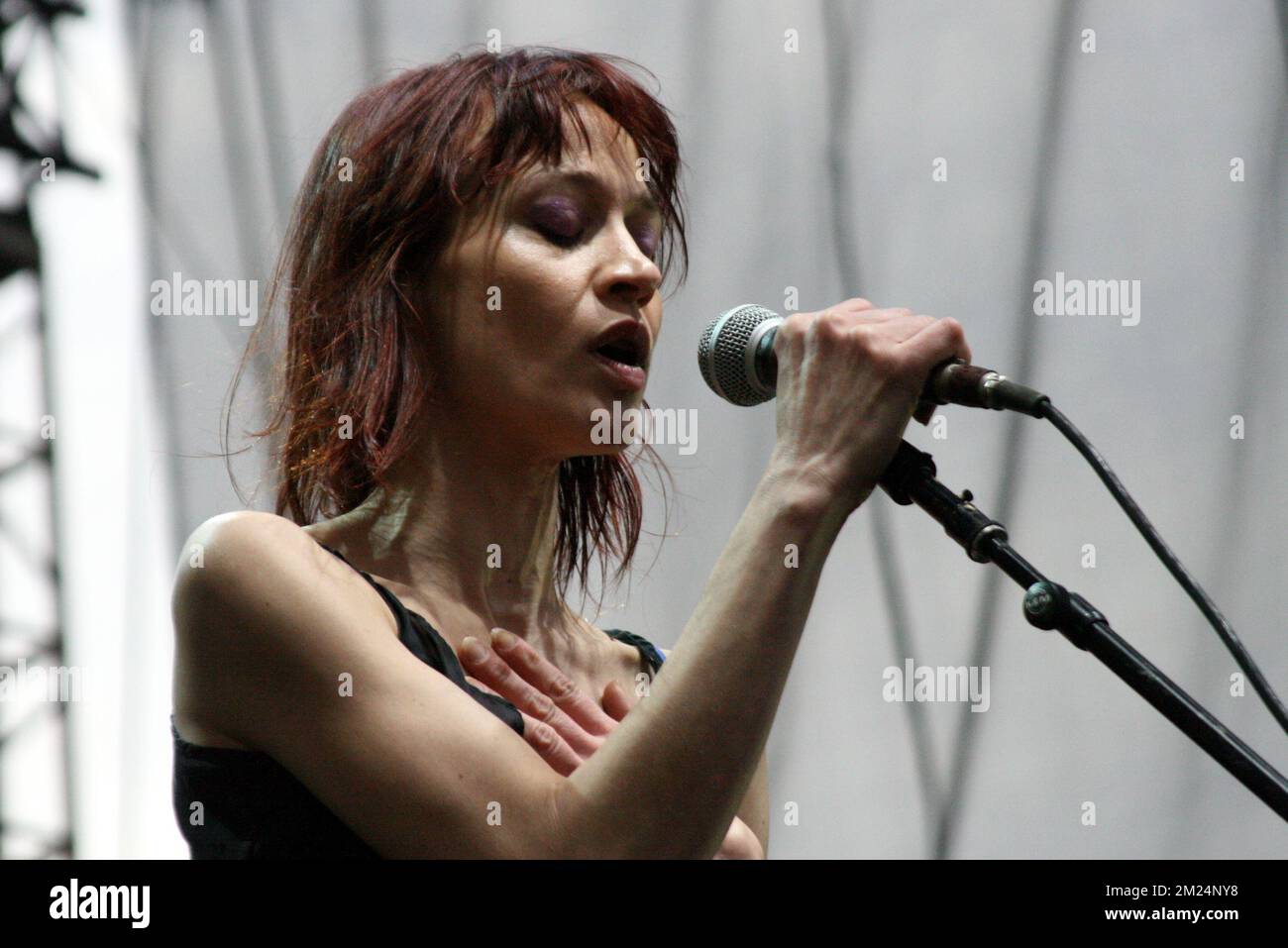 Governors Ball - Fiona Apple in concert Stock Photo - Alamy
