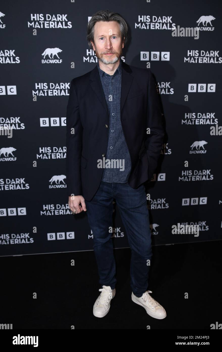 December 13th, 2022, London, UK. Jonathan Aris arriving at the His Dark ...