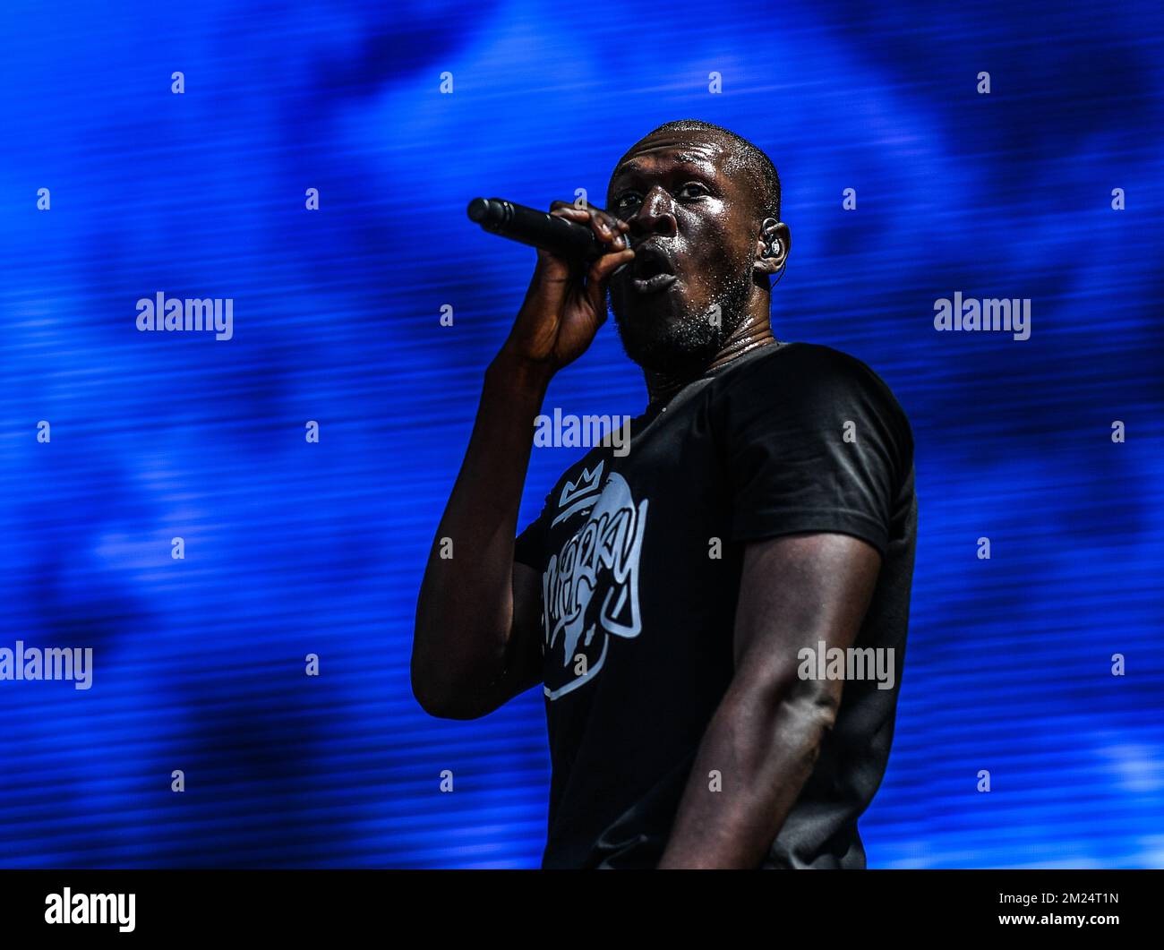 Stormzy live in concert hi-res stock photography and images - Alamy