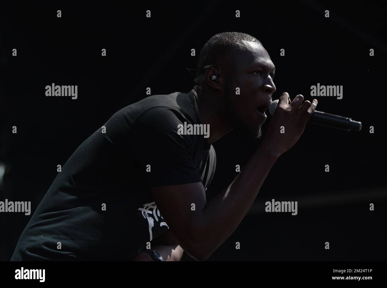 Governors Ball - Stormzy in concert Stock Photo - Alamy