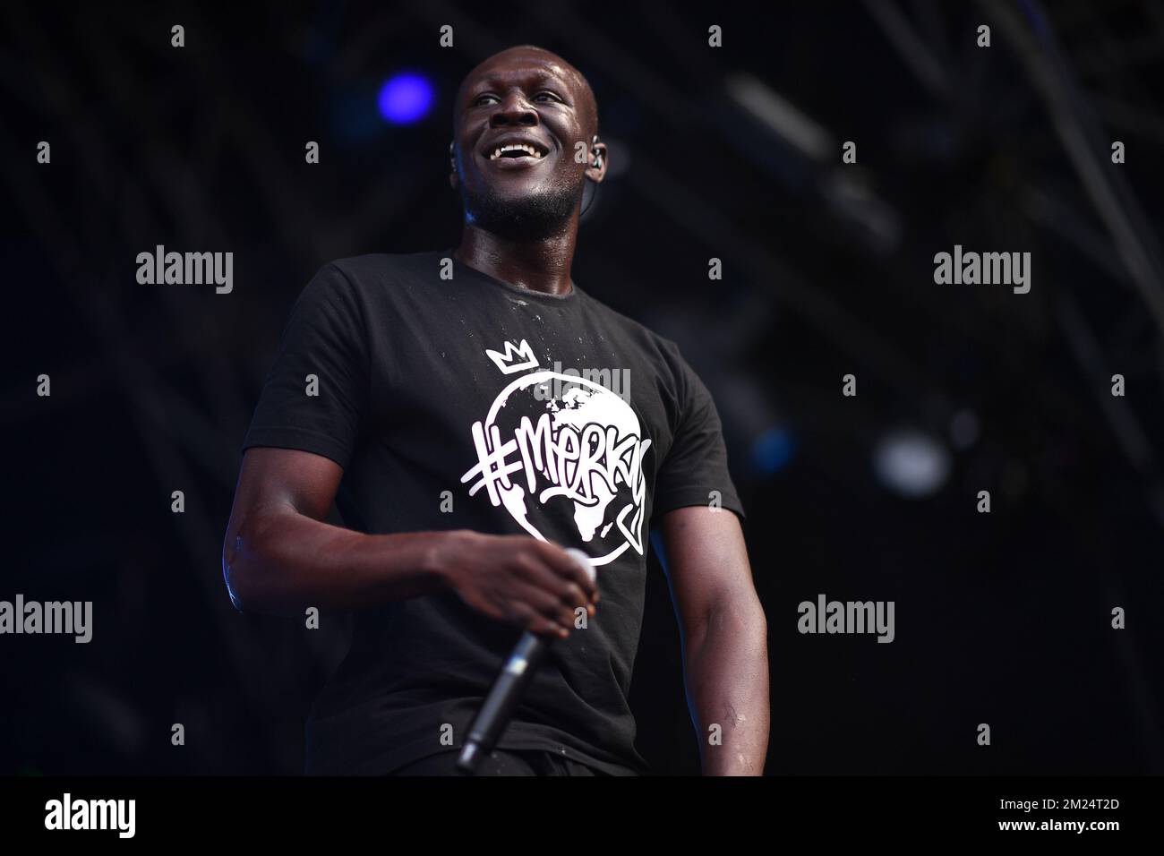 Stormzy live in concert hi-res stock photography and images - Alamy