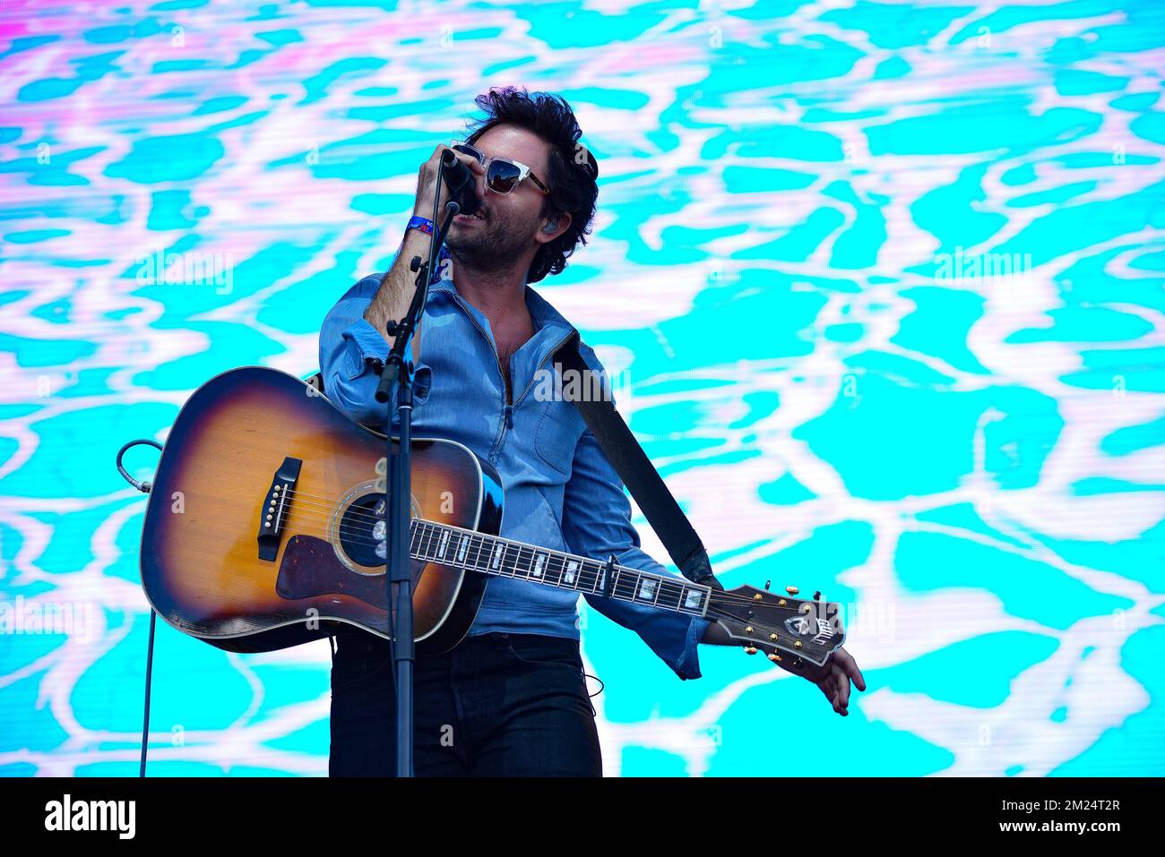 Governors Ball - the Head and the Heart in concert Stock Photo - Alamy
