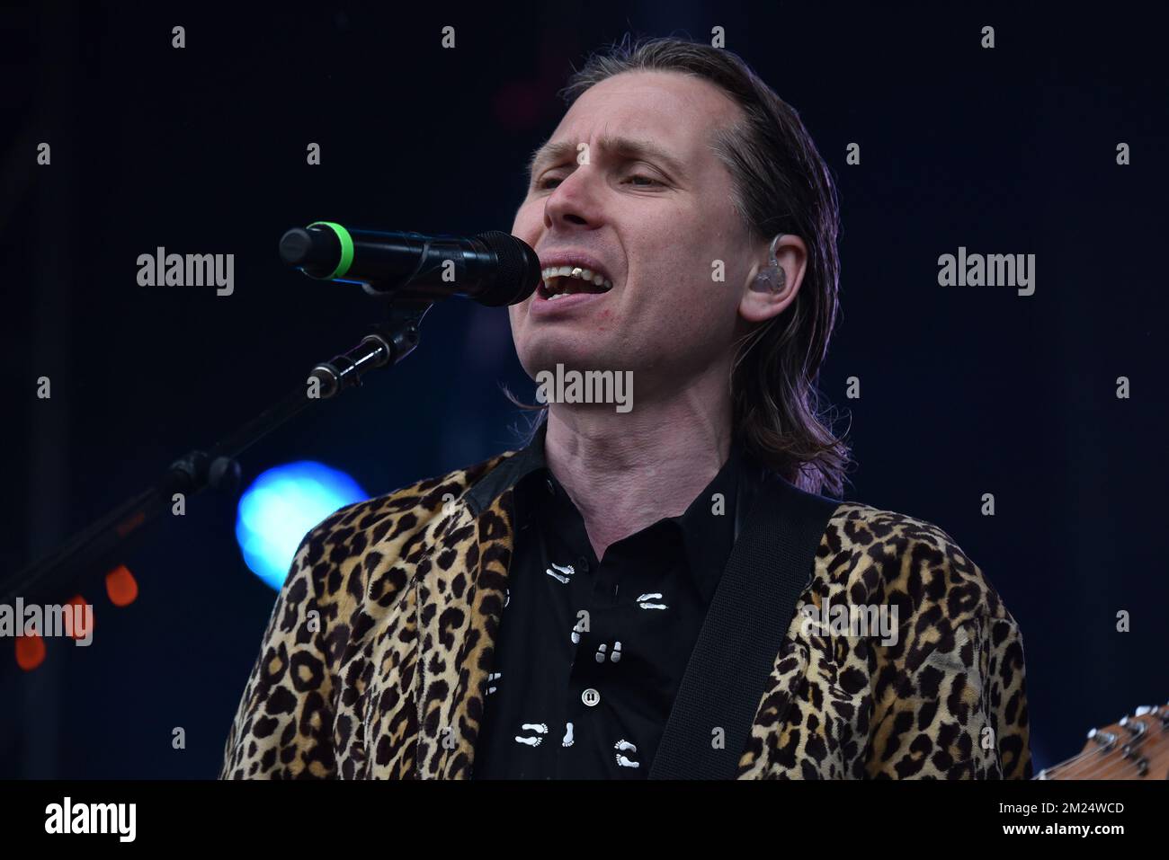 Governors Ball - Franz Ferdinand in concert Stock Photo - Alamy