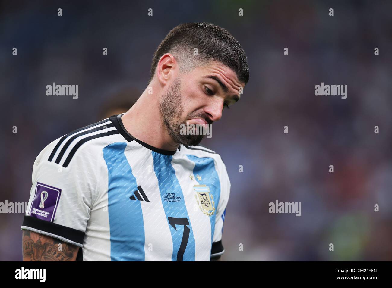 Lusail, Qatar. 13th Dec, 2022. Rodrigo De Paul (ARG) Football/Soccer ...