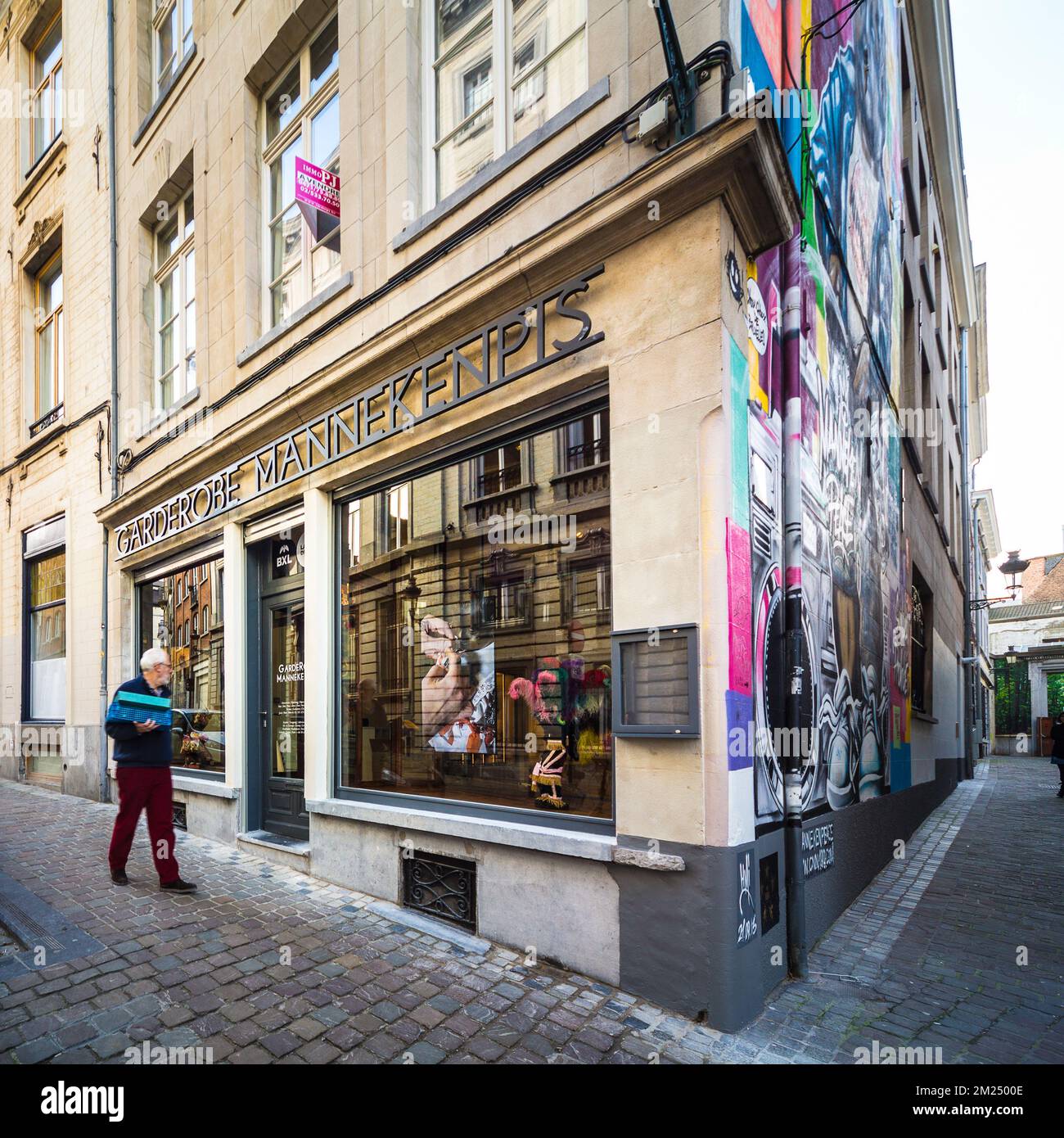Illustration picture shows the new GardeRobe Manneken Pis museum which ...