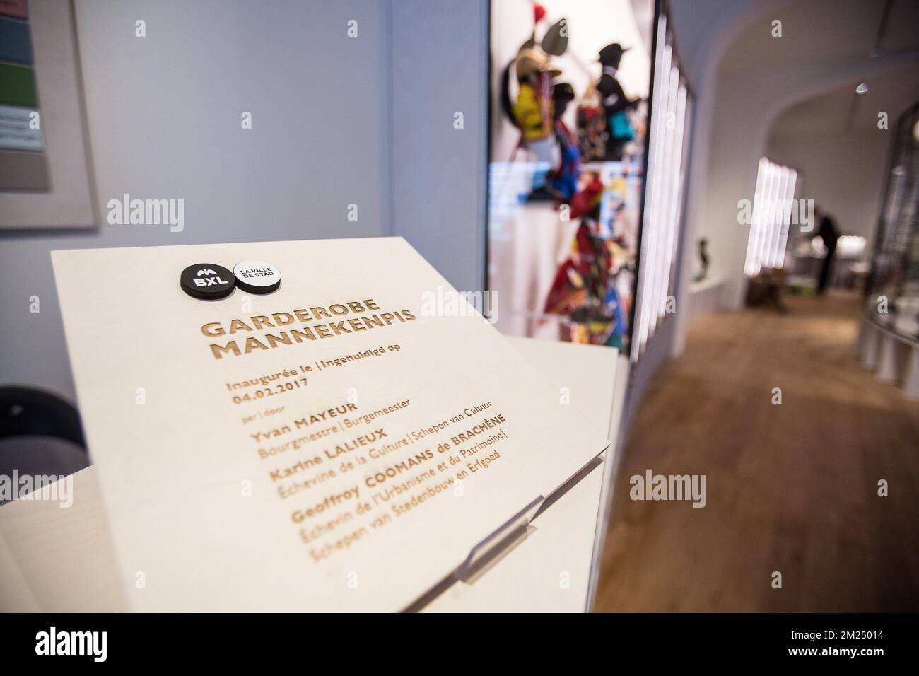 Illustration picture shows the new GardeRobe Manneken Pis museum which ...