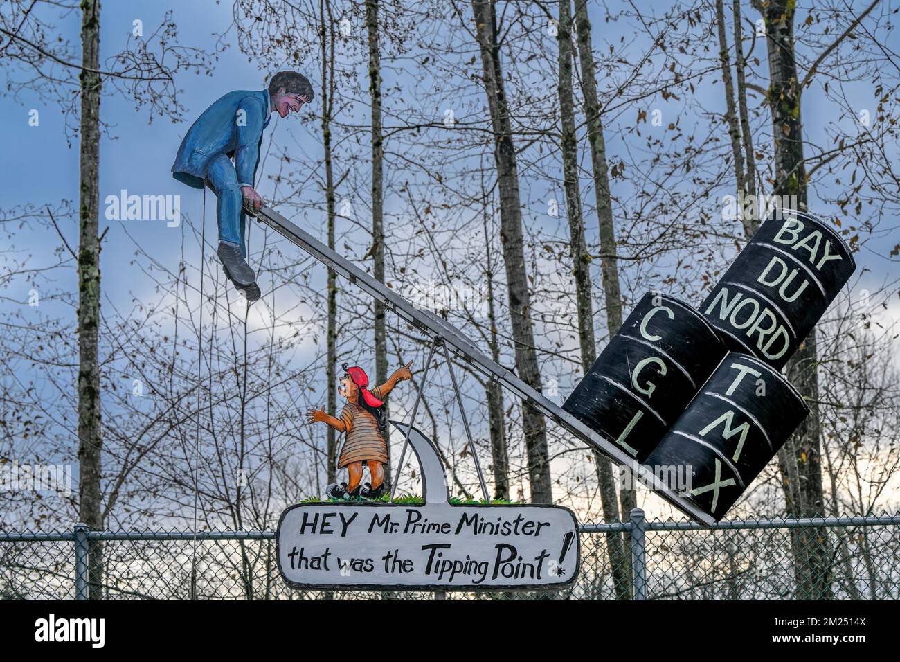 Justin trudeau art installation hi-res stock photography and images - Alamy