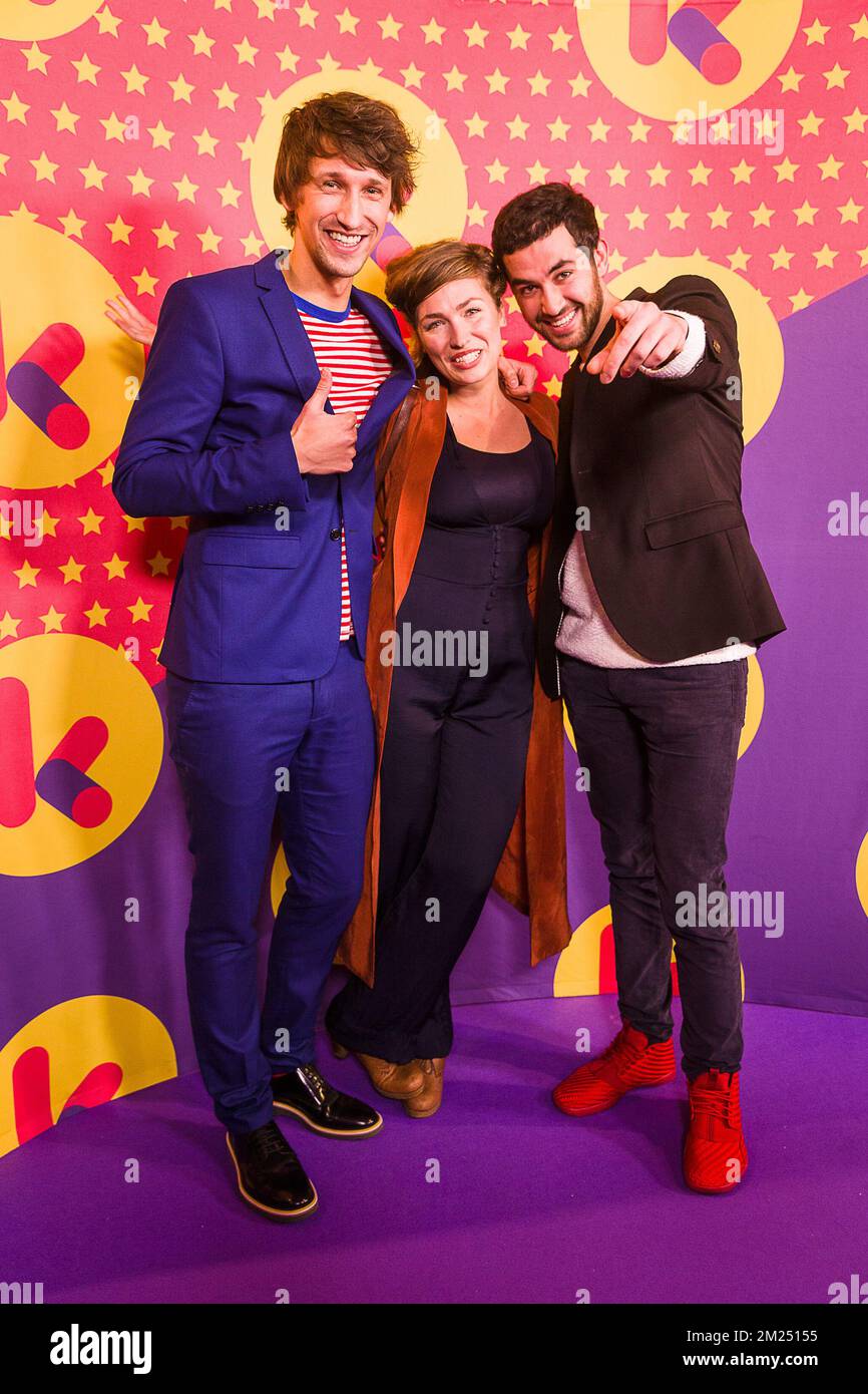 actress and singer Maureen Vanherberghen of De Helden pictured during ...